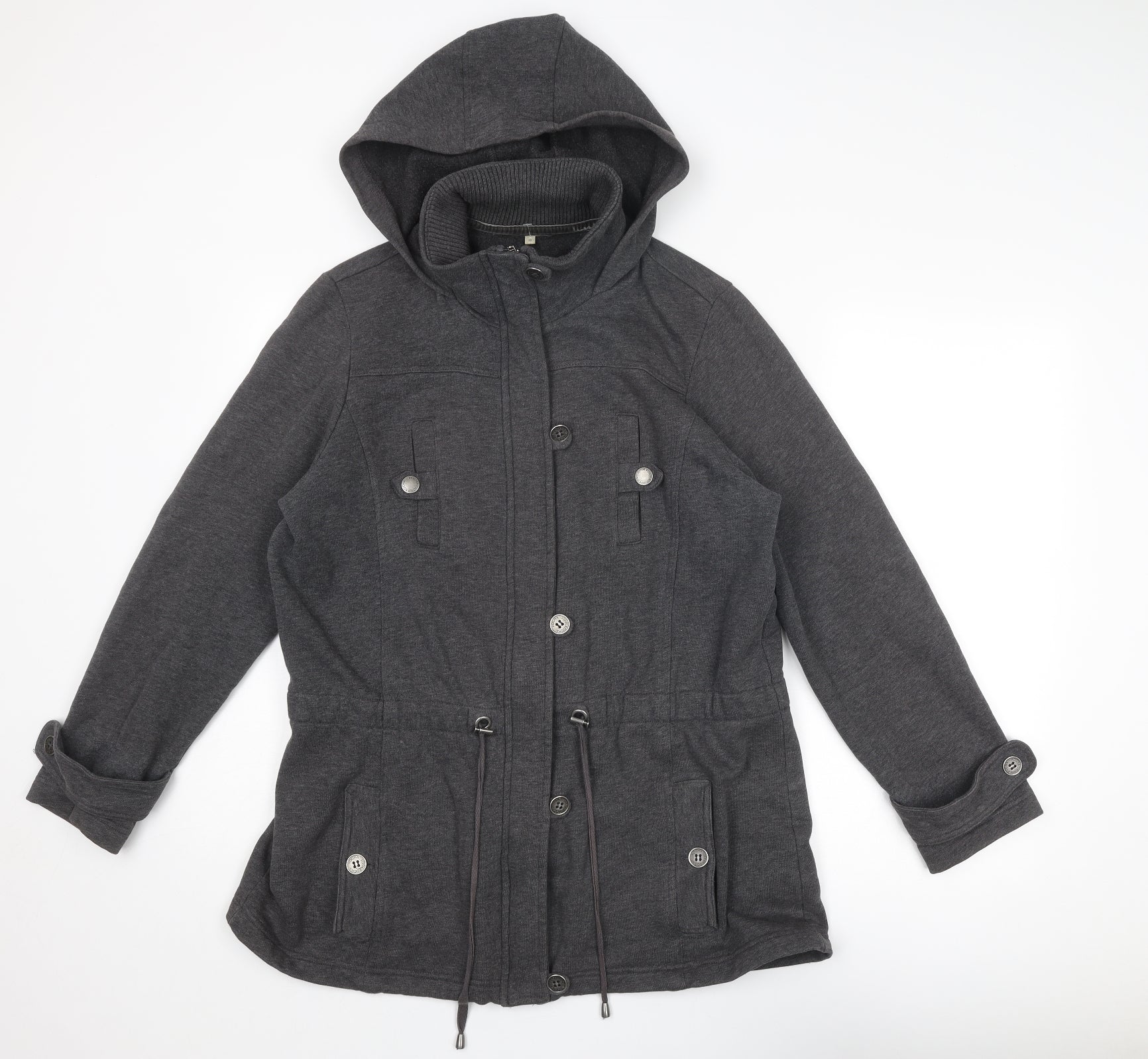 RJR.John Rocha Womens Grey Jacket Size 16 Zip – Preworn