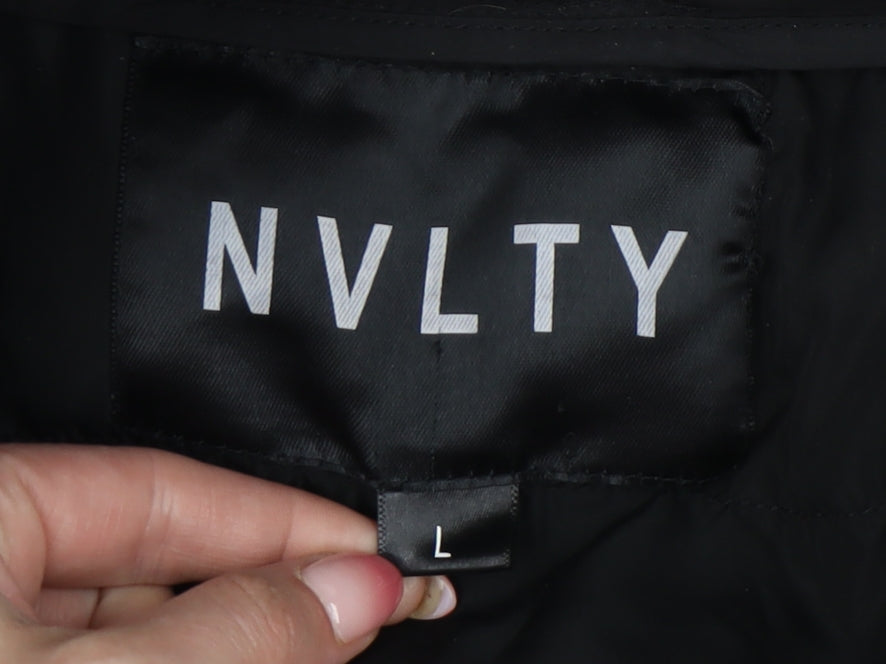 NVLTY Women's Black Puffer Jacket Size L – Preworn