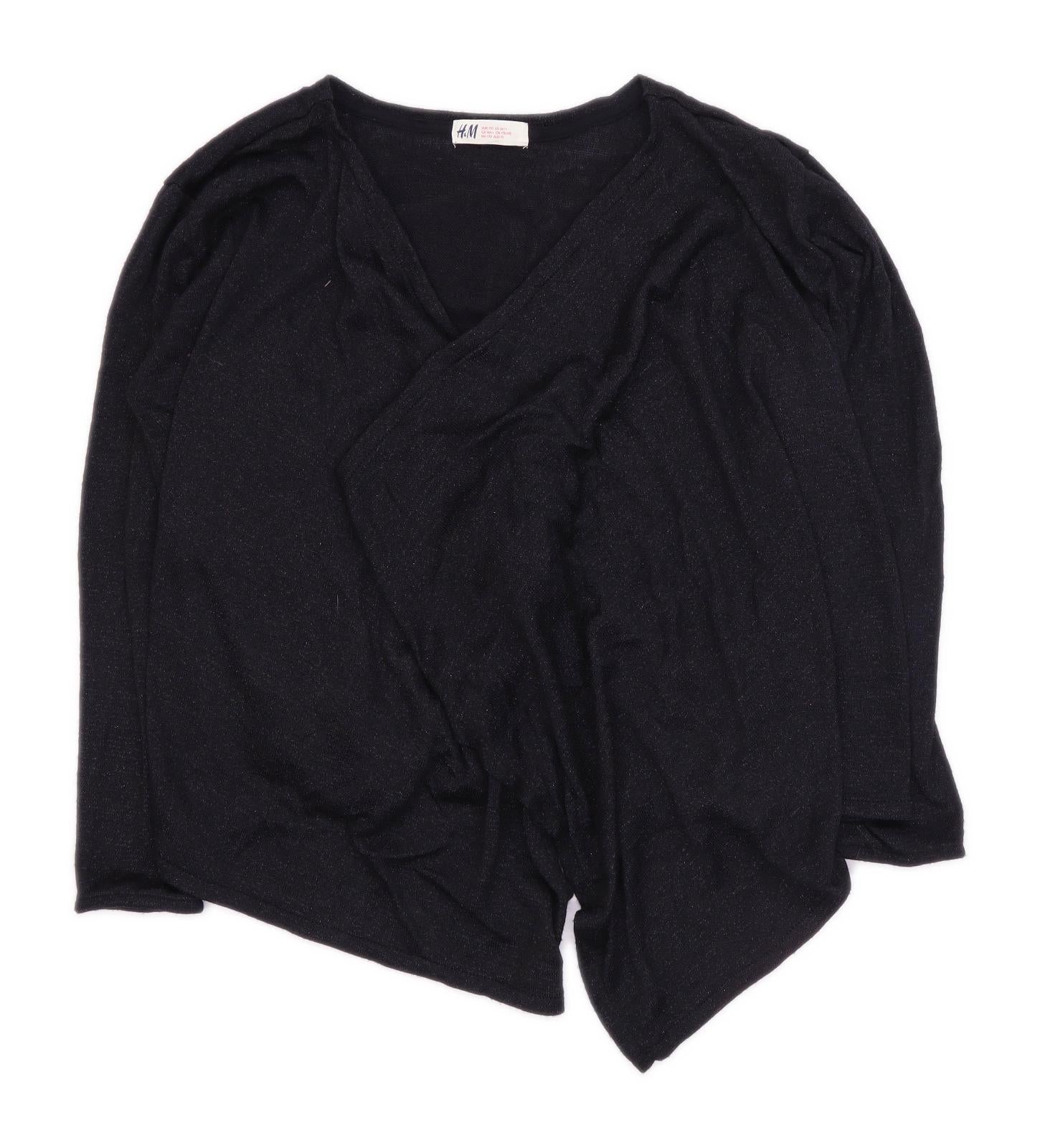H&M Girls Black Cardigan Age 14 Years – Preworn