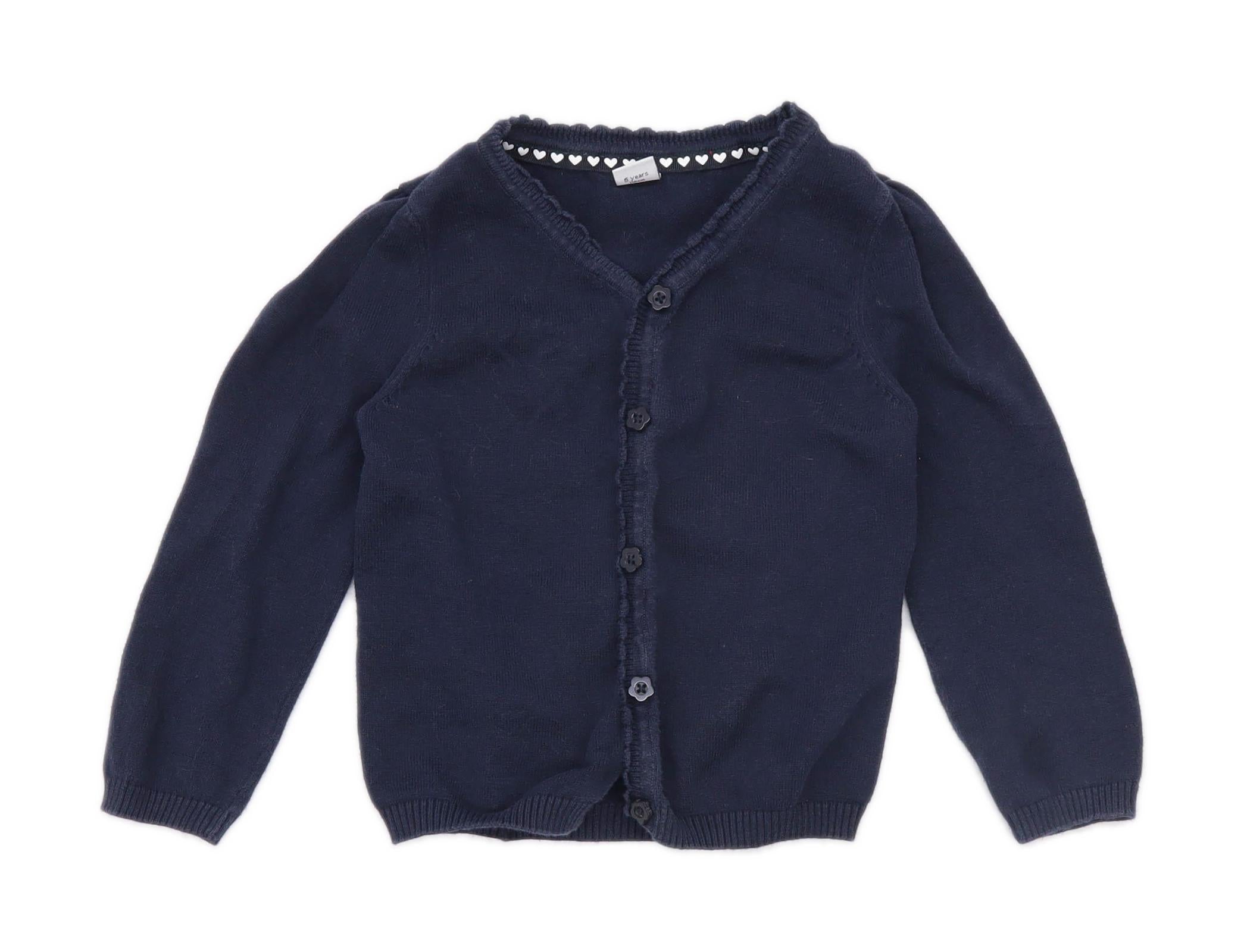 TU Girls Blue Cardigan Age 5 Years – Preworn