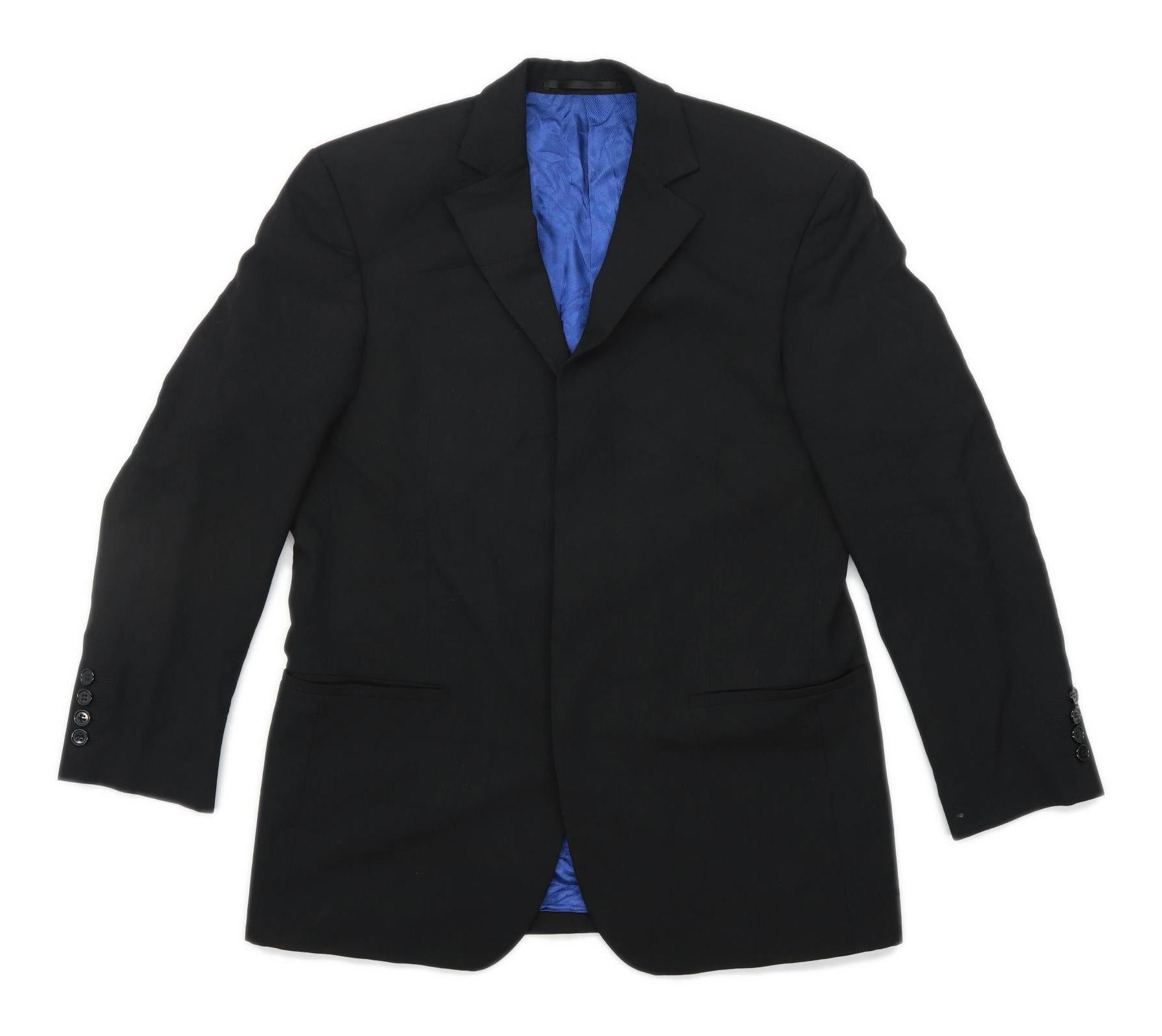 Hugo James Mens Black Suit Jacket 38 Chest (Regular) – Preworn