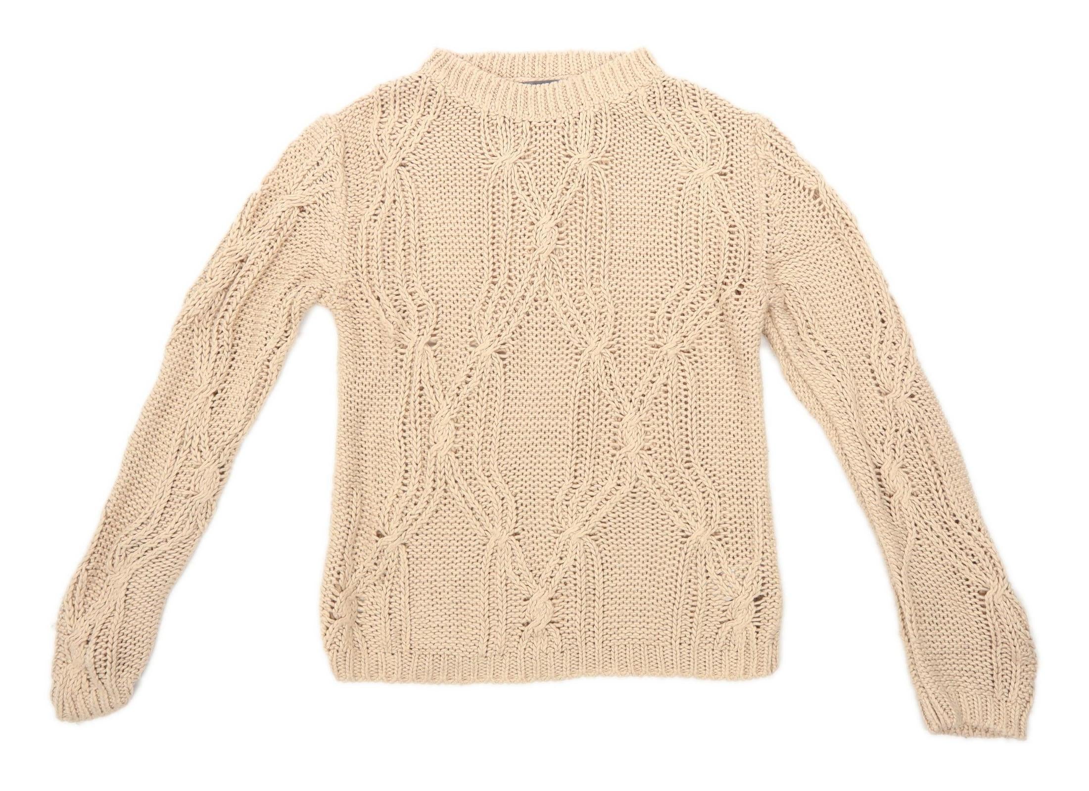 Primark Womens Size M Beige Jumper (Regular) – Preworn