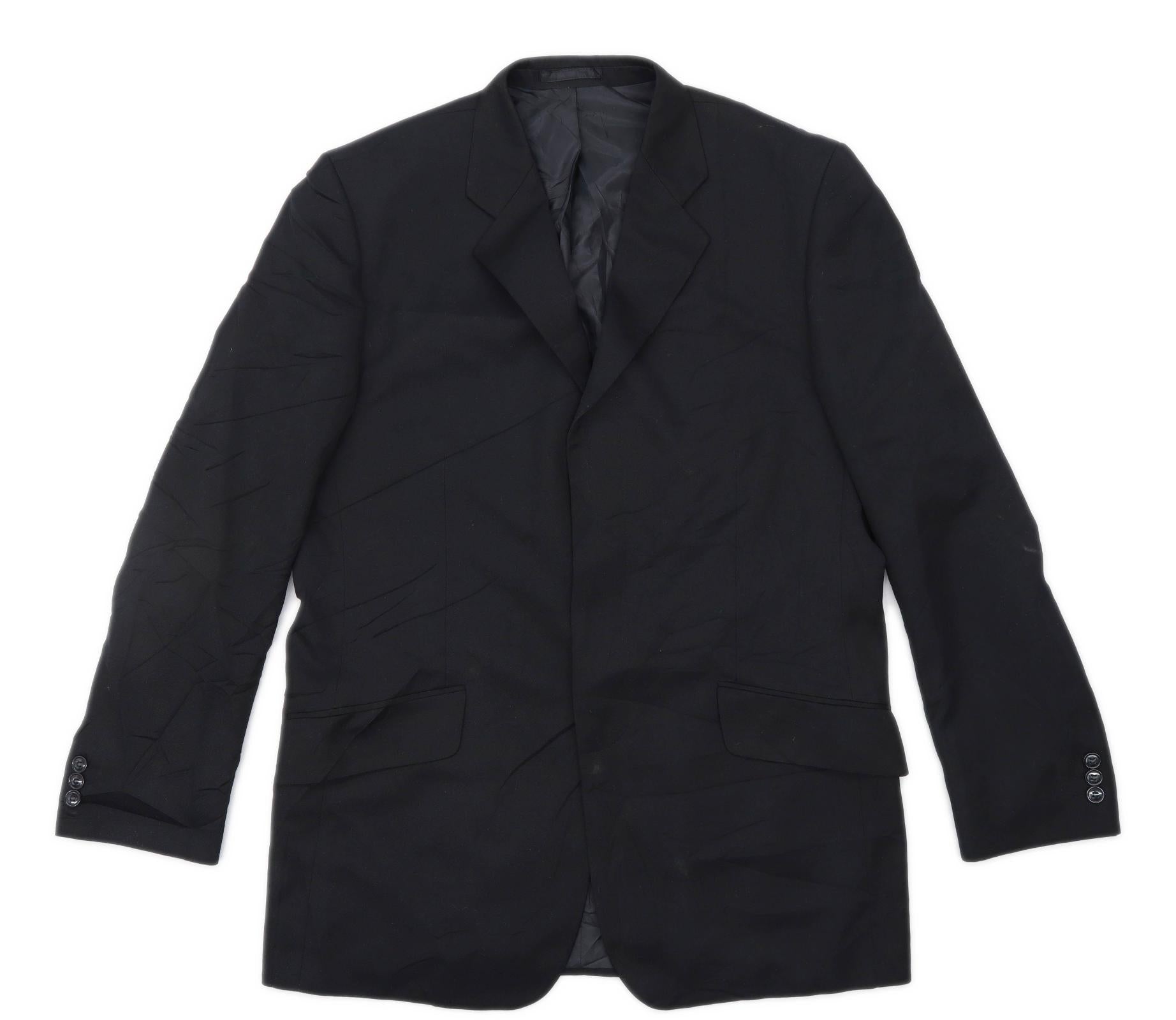 Oliver Stead Mens Black Suit Jacket 40 Chest (Regular) – Preworn