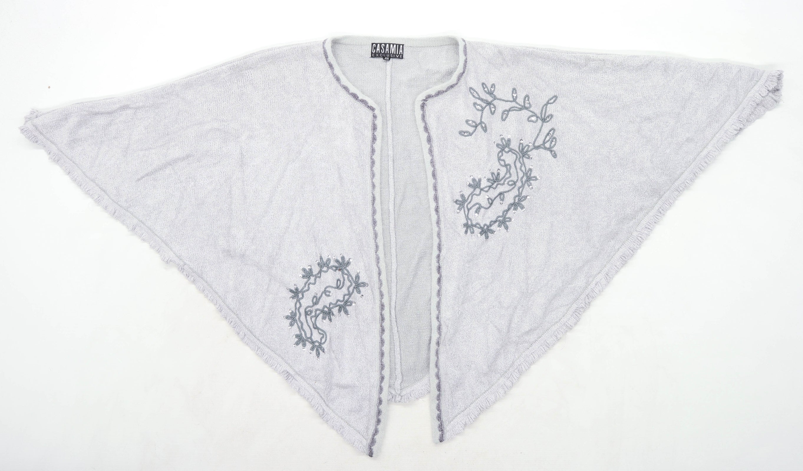 Casamia Womens One Size Grey Shrug (Regular) – Preworn