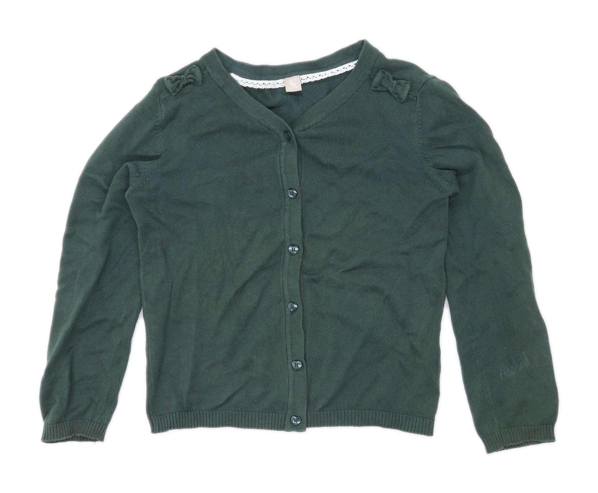 TU Girls Green Cardigan Age 9 Years – Preworn