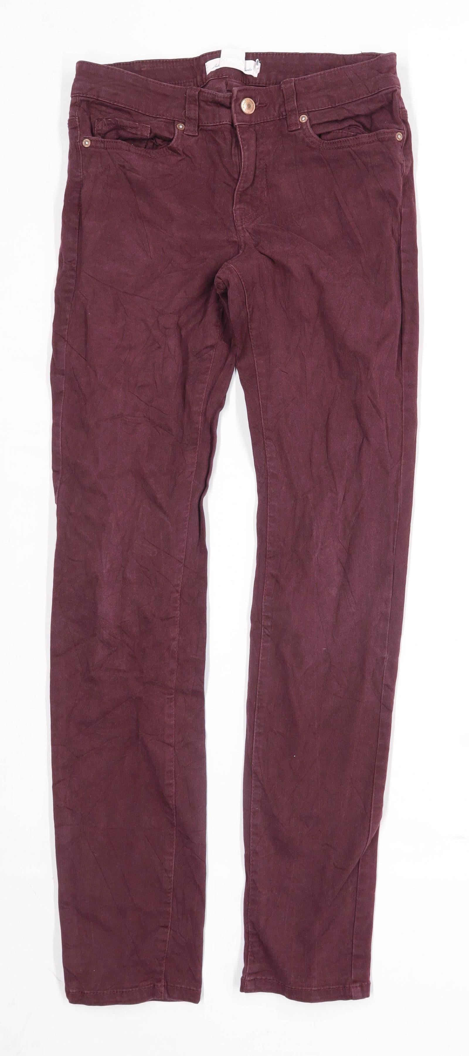 Womens H&M Purple Chino Chinos Size W26/L29 – Preworn