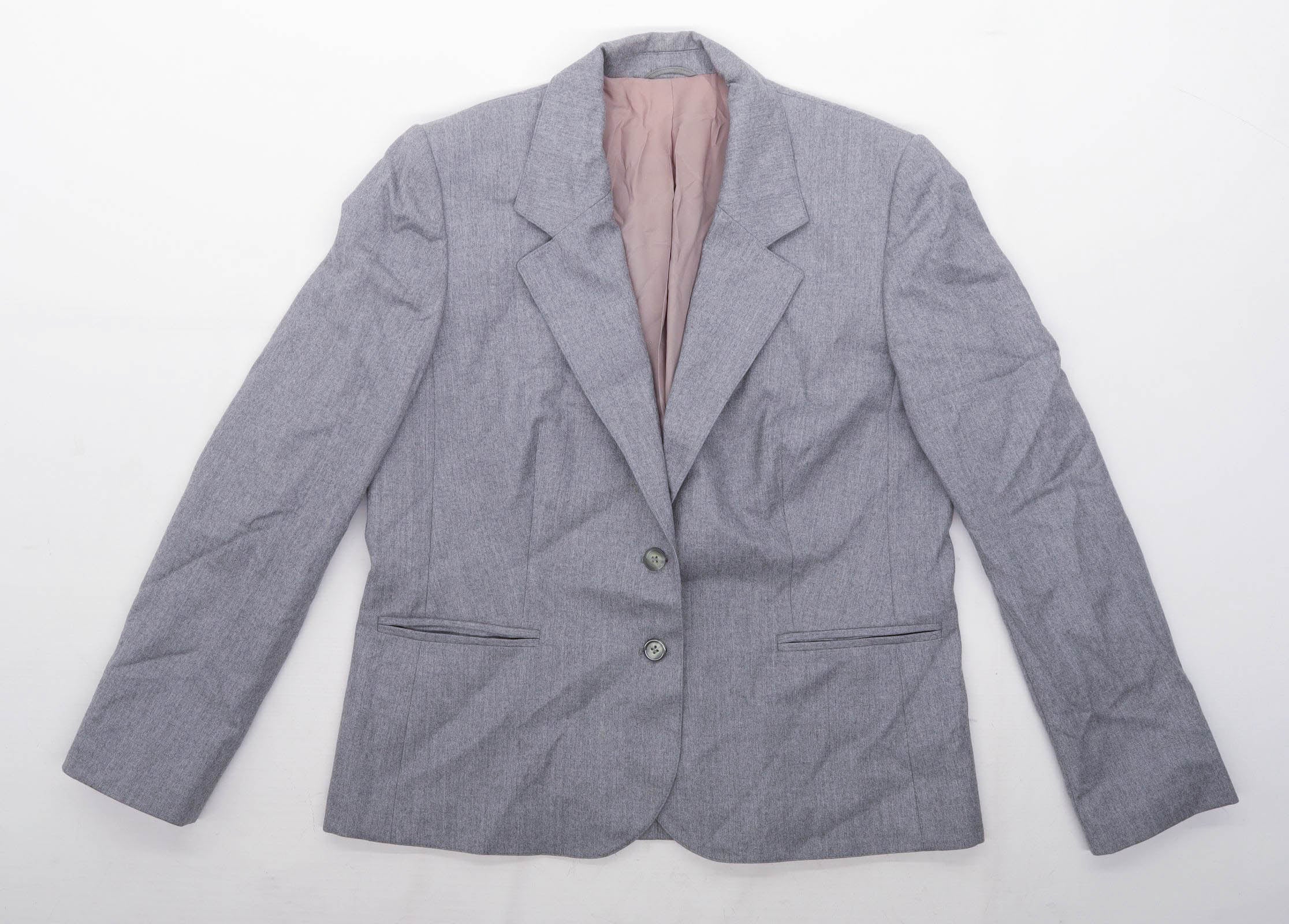 Alexon Womens Size 10 Grey New Blend Suit Jacket (Regular) – Preworn