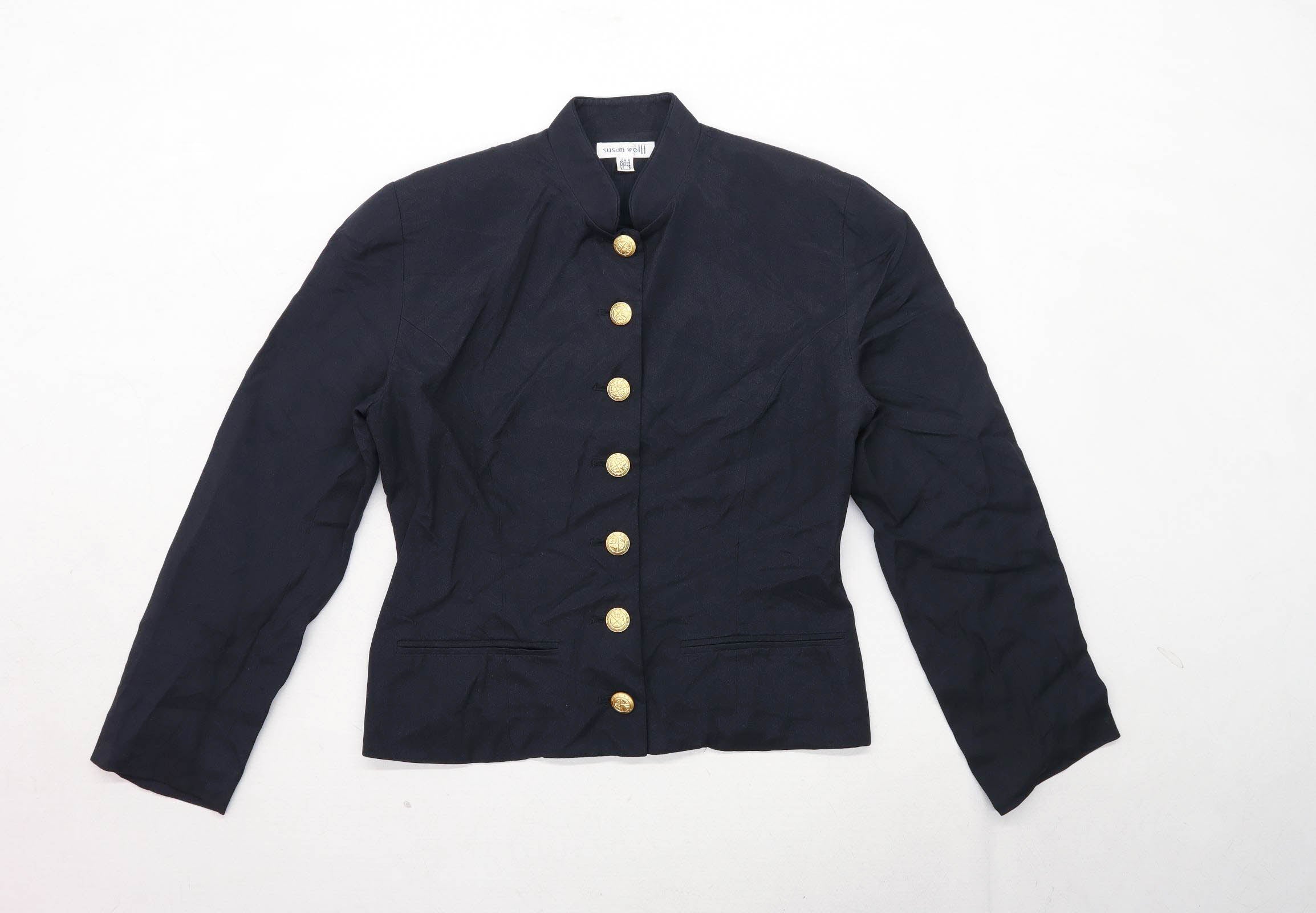 Susan Wolff Womens Size 6 Black Jacket – Preworn