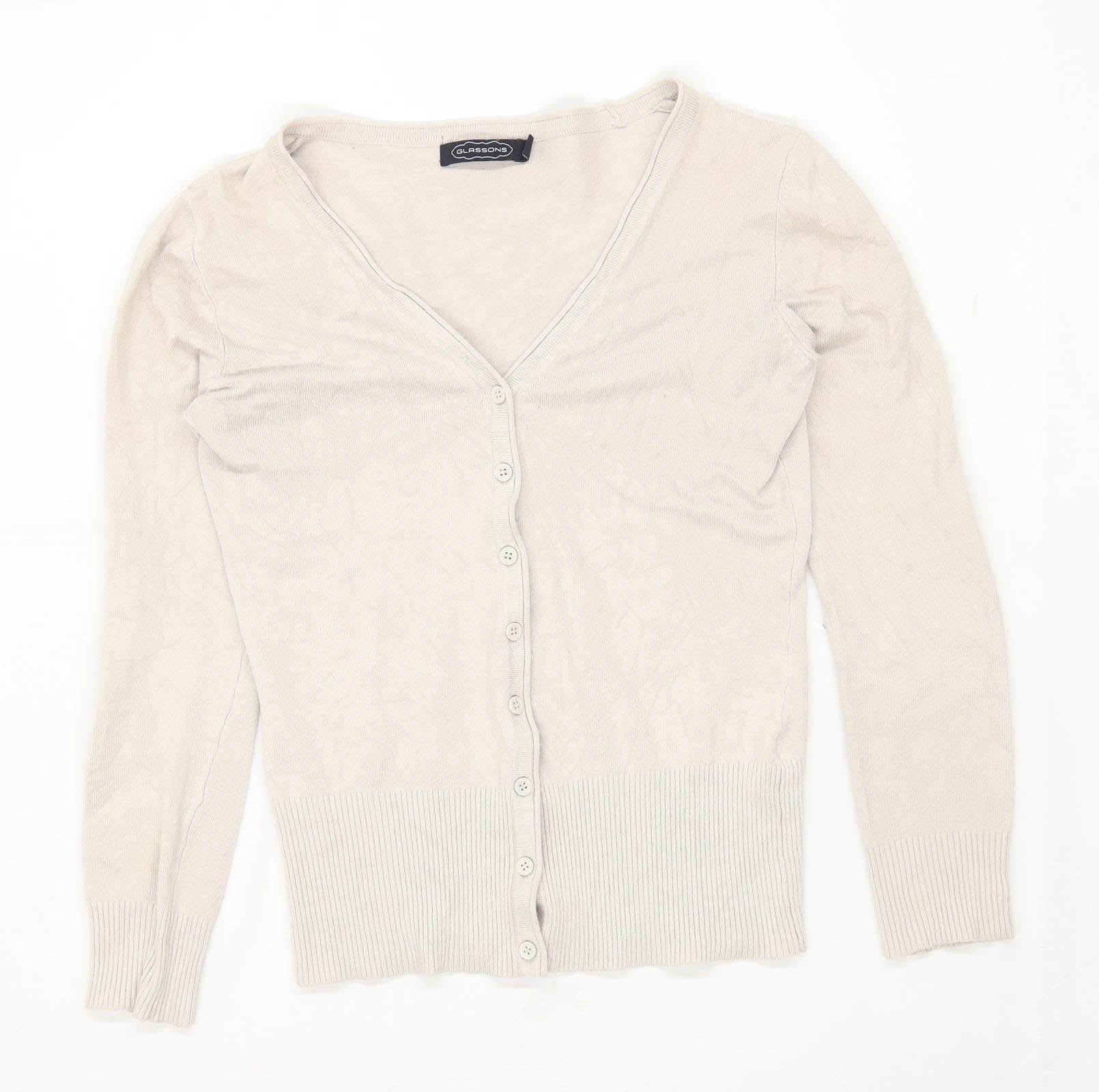 Glassons Womens Size 14 Grey Cardigan (Regular) – Preworn