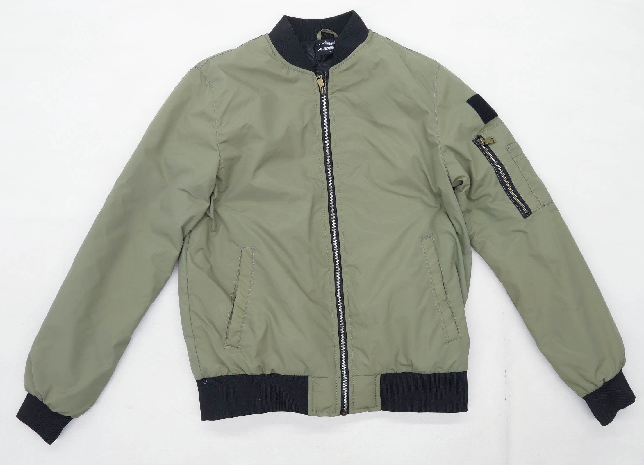 Mad Hero Mens Size S Green Coat – Preworn