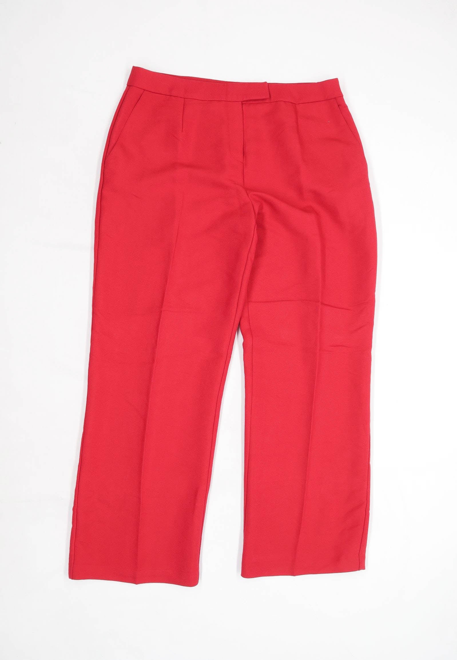 Womens EWM Red Trousers Size 14/L29 – Preworn