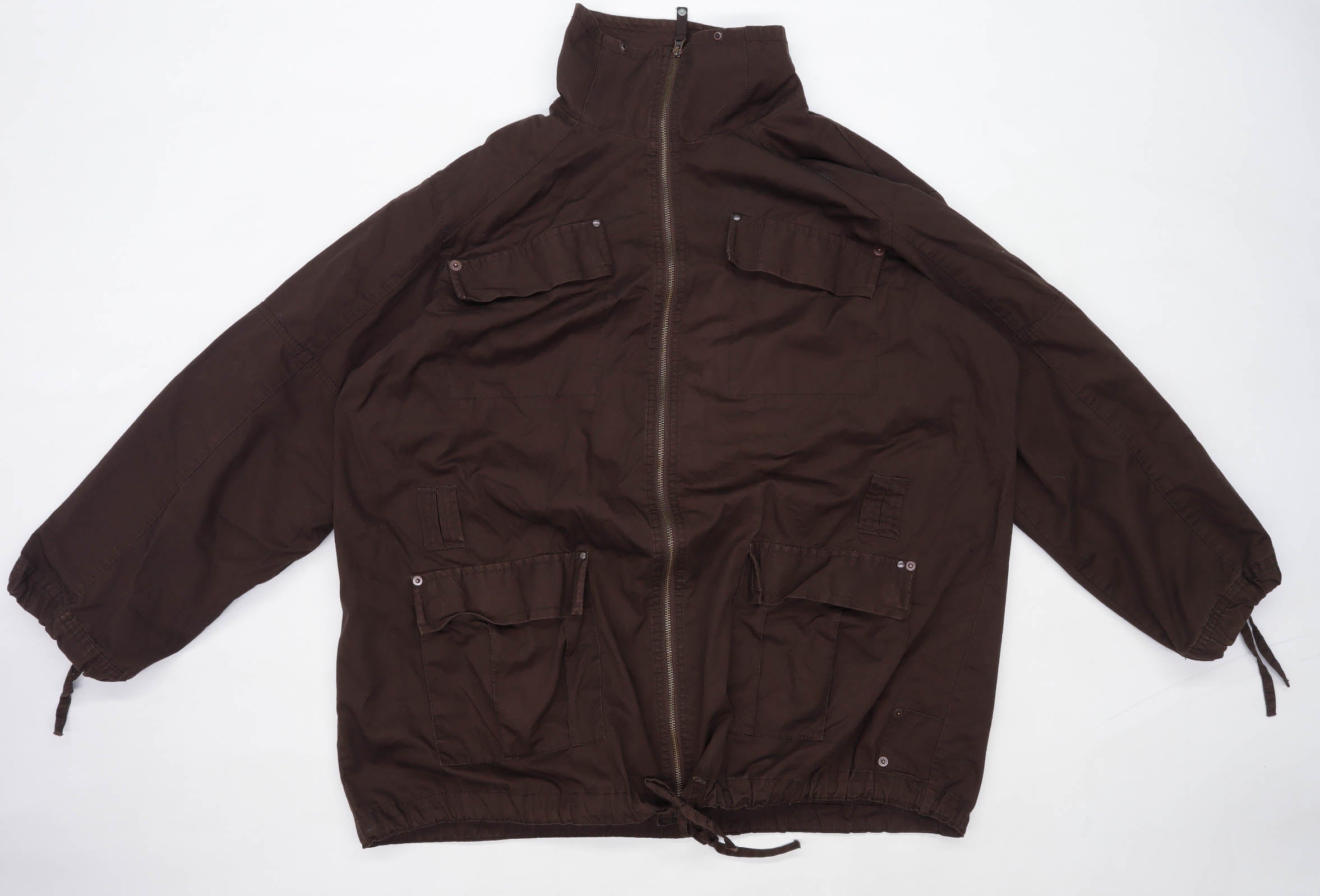 Authentic Cargos Womens Size L-XL Cotton Brown Soft Shell Jacket – Preworn