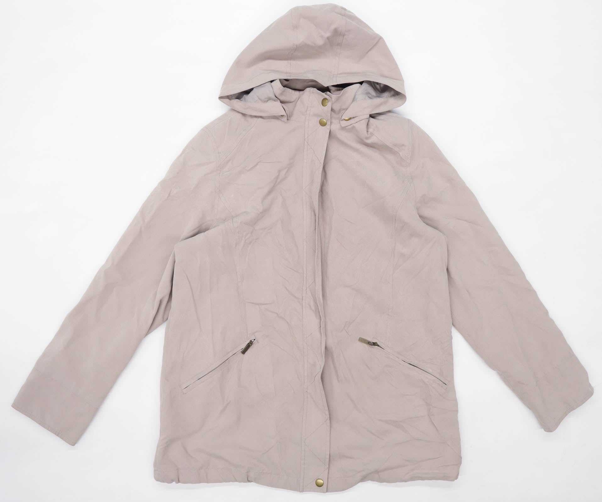 Debenhams Womens Size 14 Brown Soft Shell Jacket – Preworn