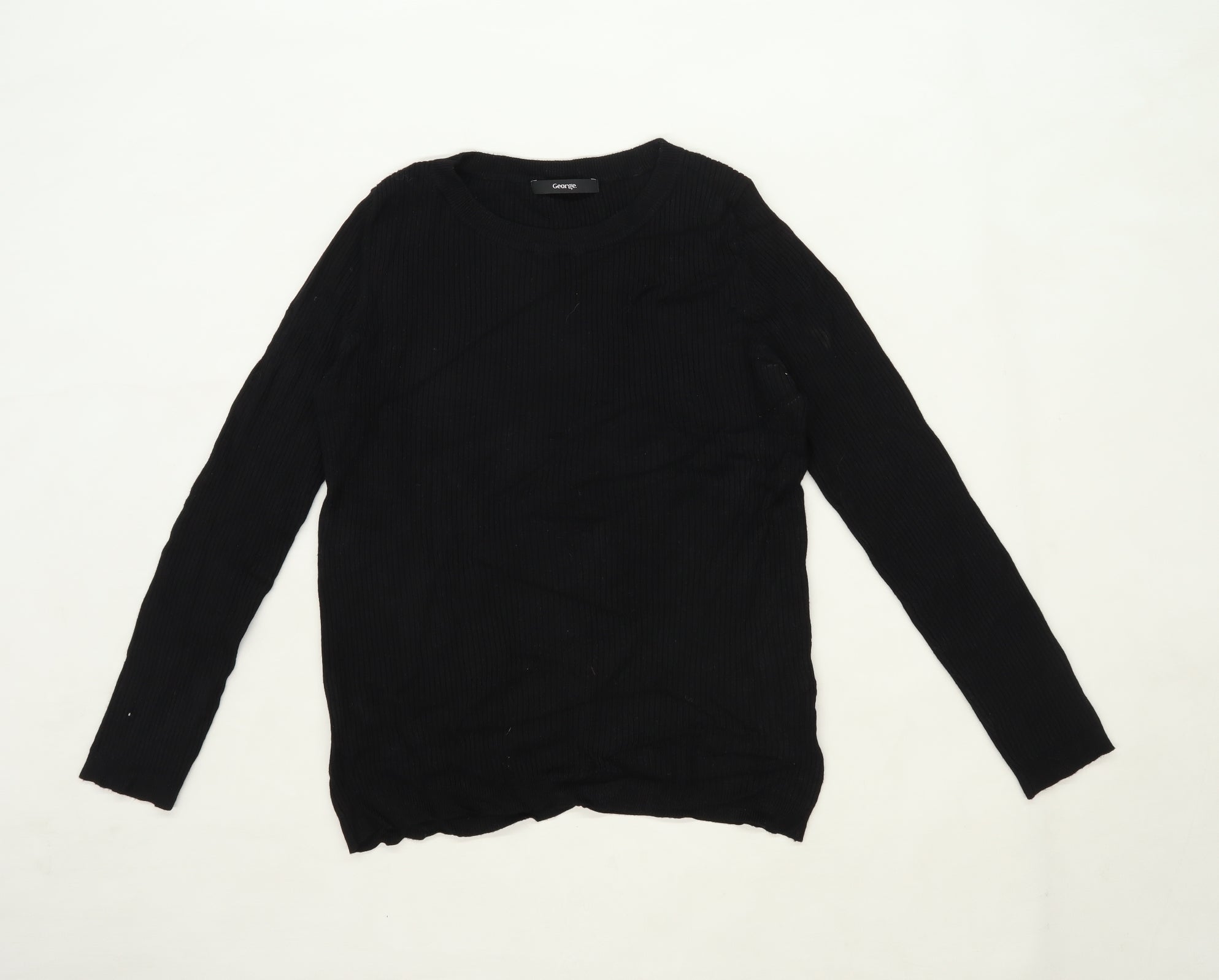 George Womens Size 14 Black Jumper (Regular) – Preworn