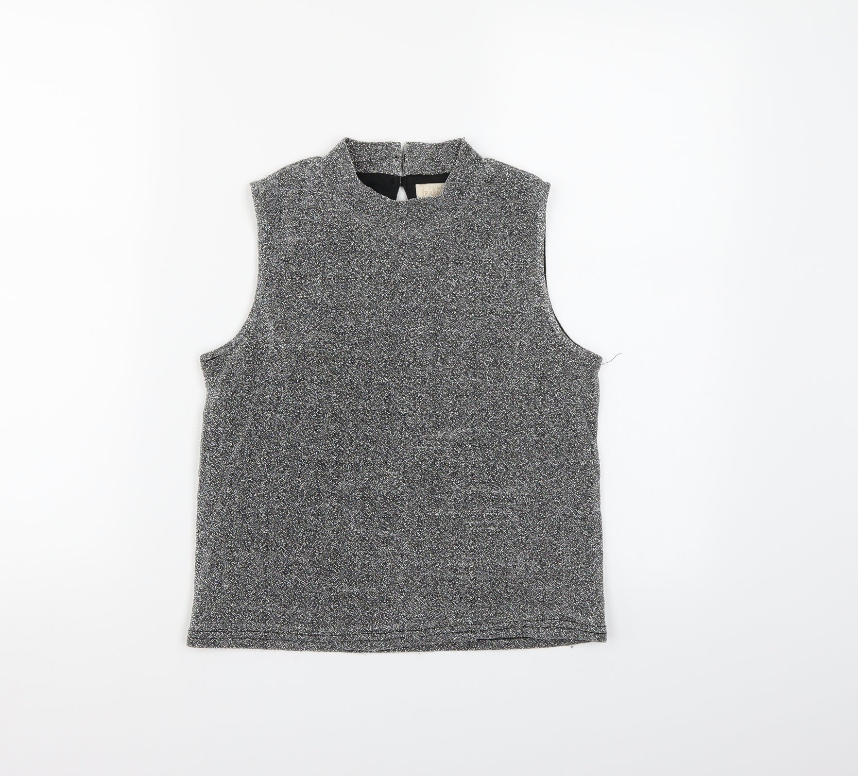 Primark Girls Silver Cropped Tank Size 11-12 Years – Preworn