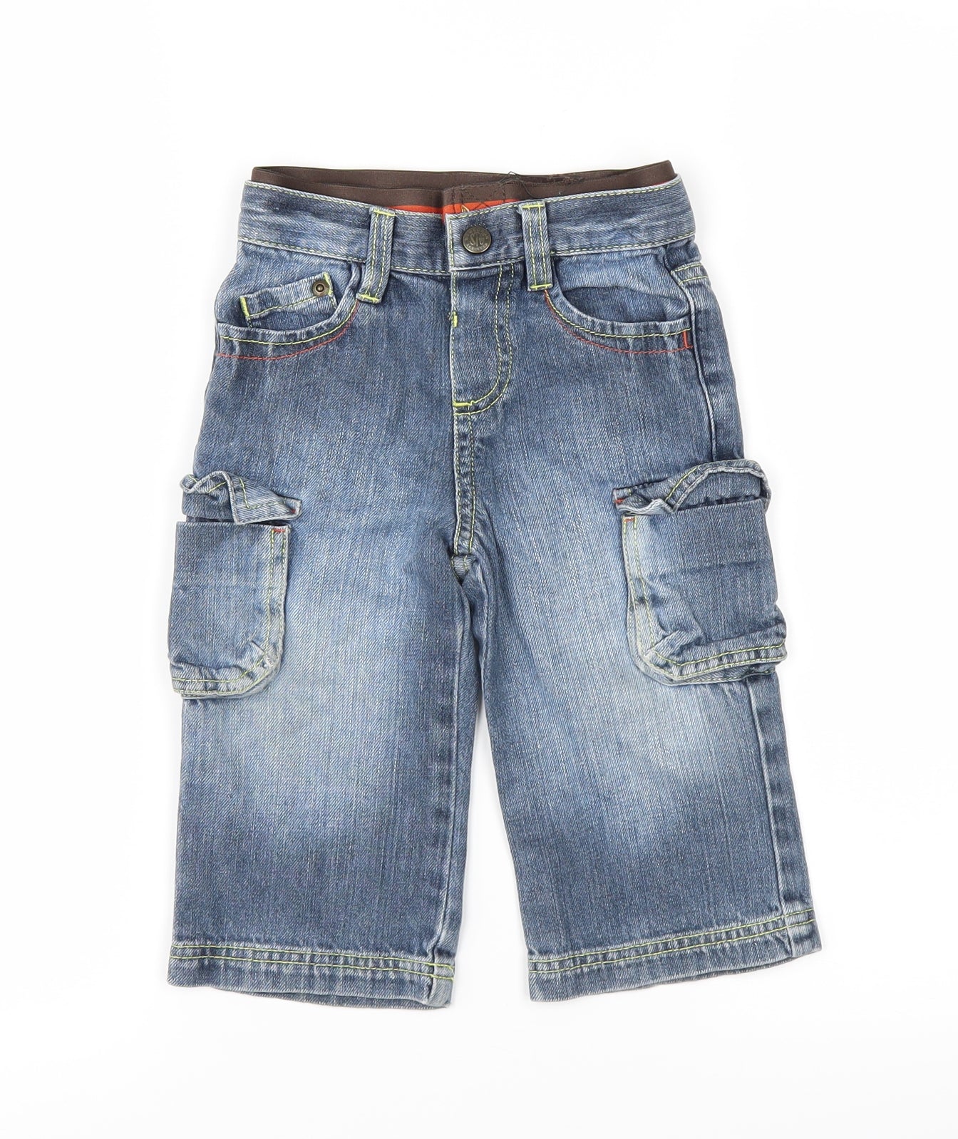 George Baby Blue Cargo Jeans Size 12-18 Months – Preworn