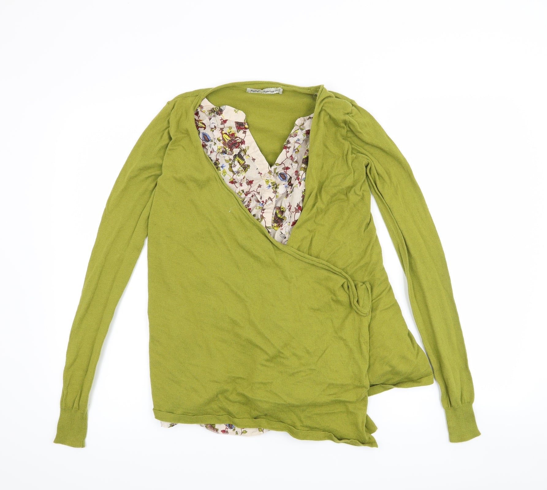 NEXT Womens Green Floral Cardigan Jumper Size 8 - Cardigan and top all ...