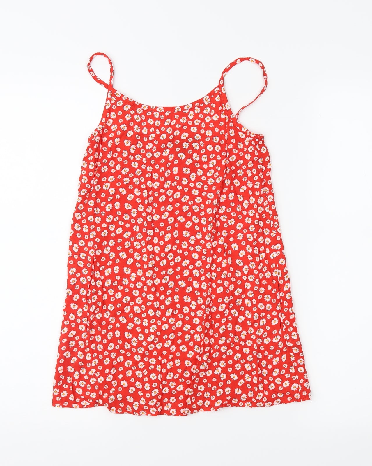Primark Girls Red Floral Camisole Tank Size 6-7 Years – Preworn