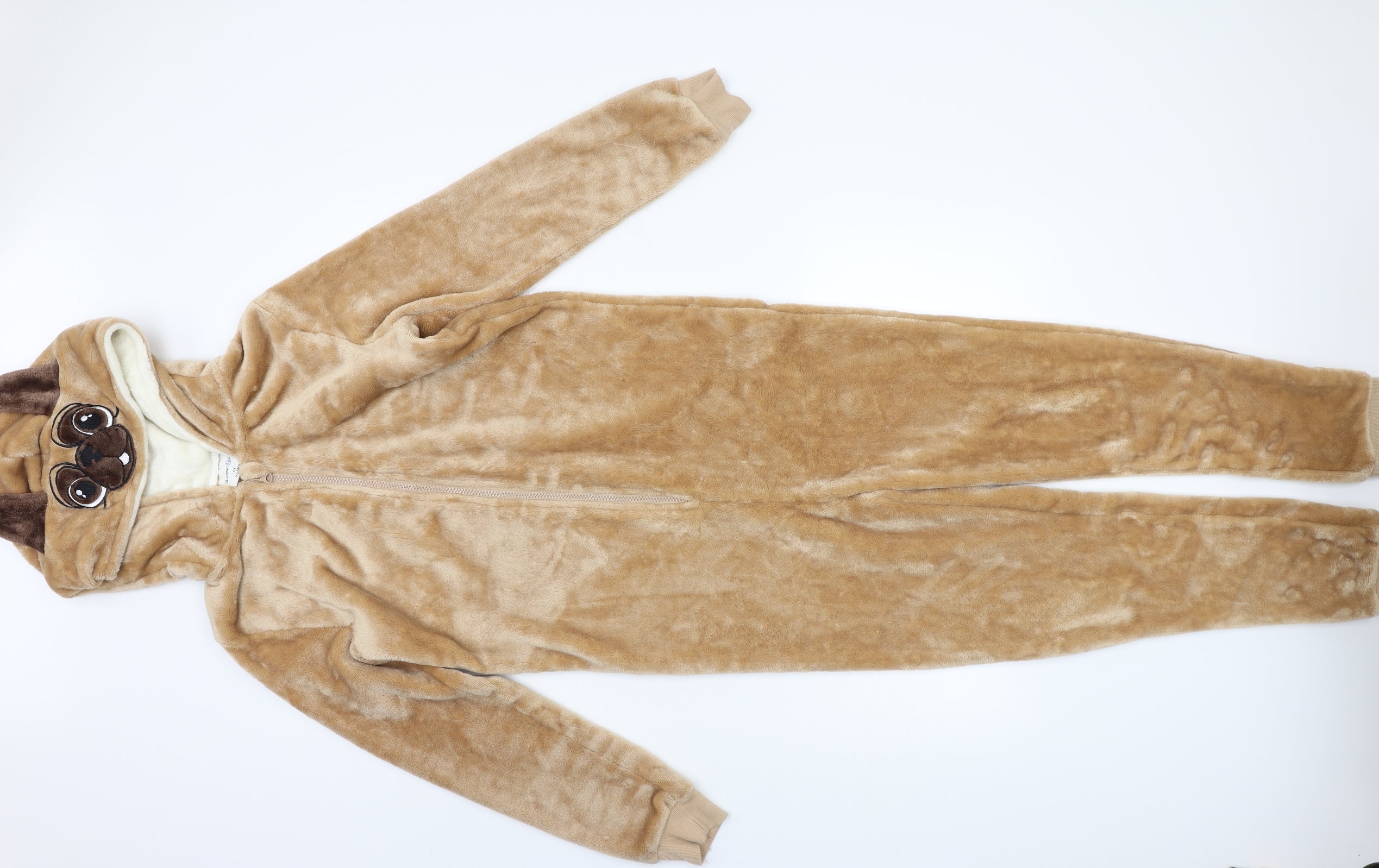 slumber Hut Boys Brown Solid One Piece – Preworn