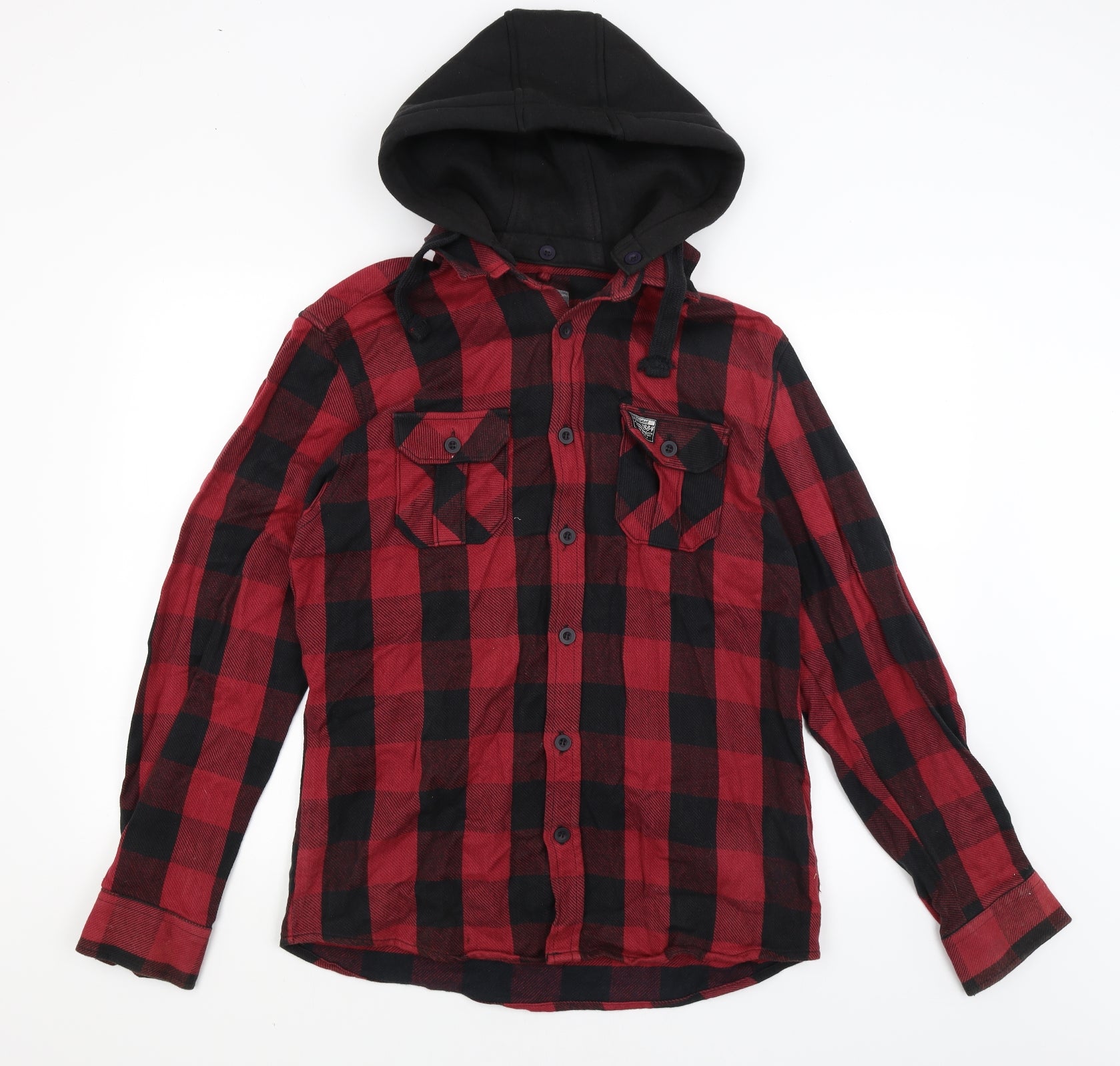 Peacocks Mens Red Check Jacket Size M – Preworn