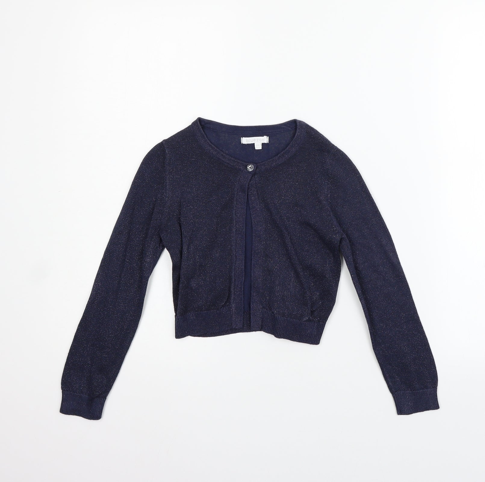 Blue Zoo Girls Blue Cardigan Jumper Size 5-6 Years – Preworn
