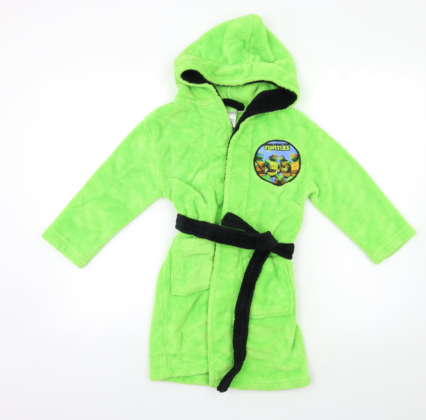 Ninja Turtles Boys Green Robe Size 3-4 Years - Ninja Turtle – Preworn