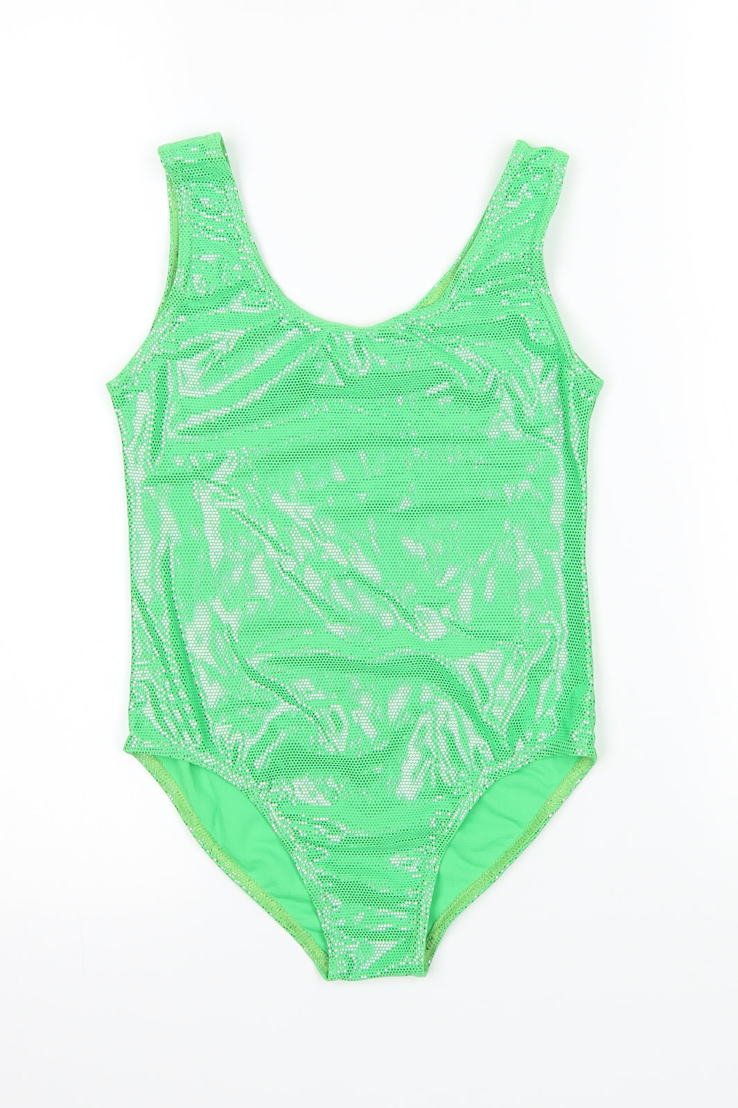1st Position Girls Green Leotard One-Piece Size L – Preworn