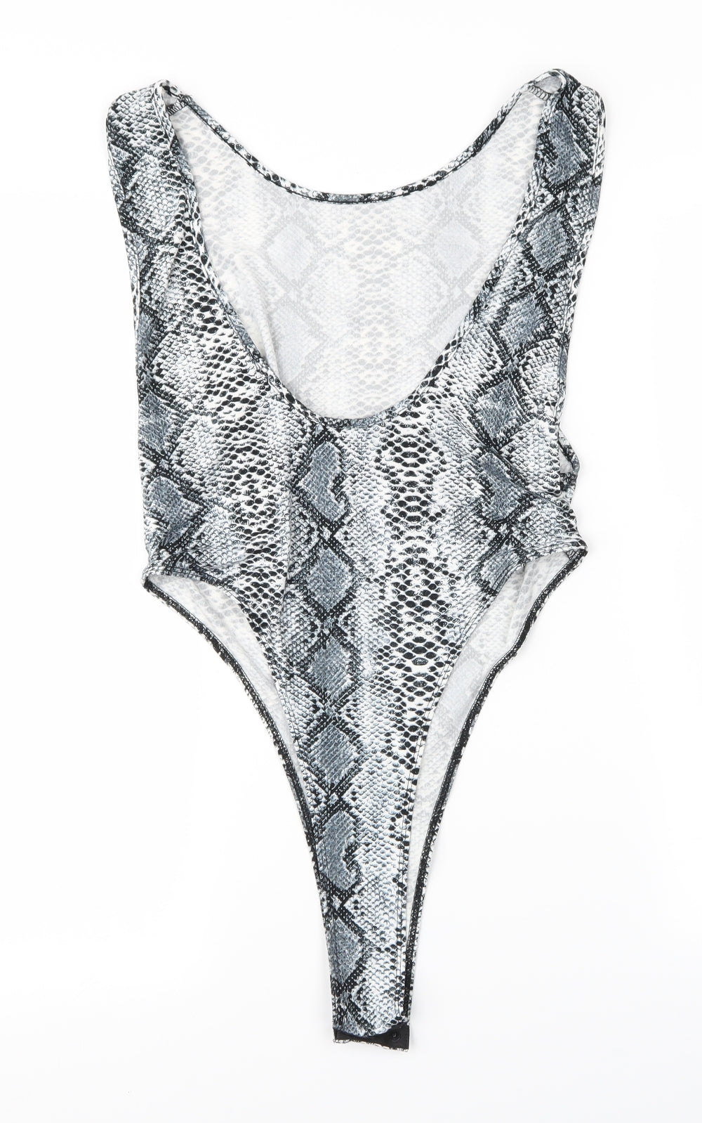 SheIn Womens Multicoloured Animal Print Unitard One-Piece Size L - Sna ...