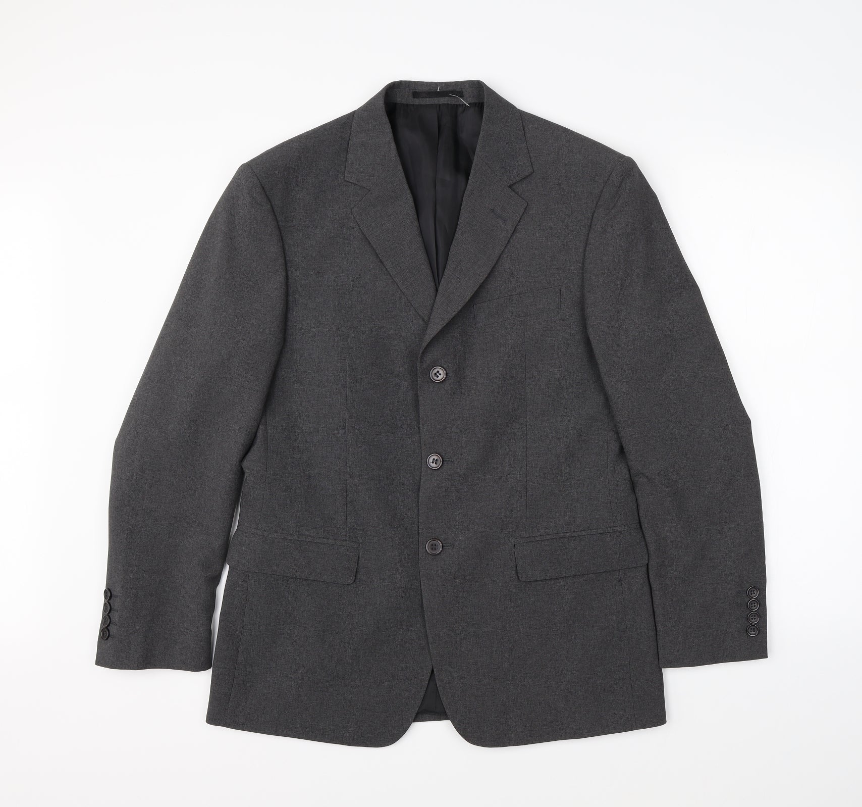 Taylor & Reece Mens Grey Jacket Suit Jacket Size 36 – Preworn