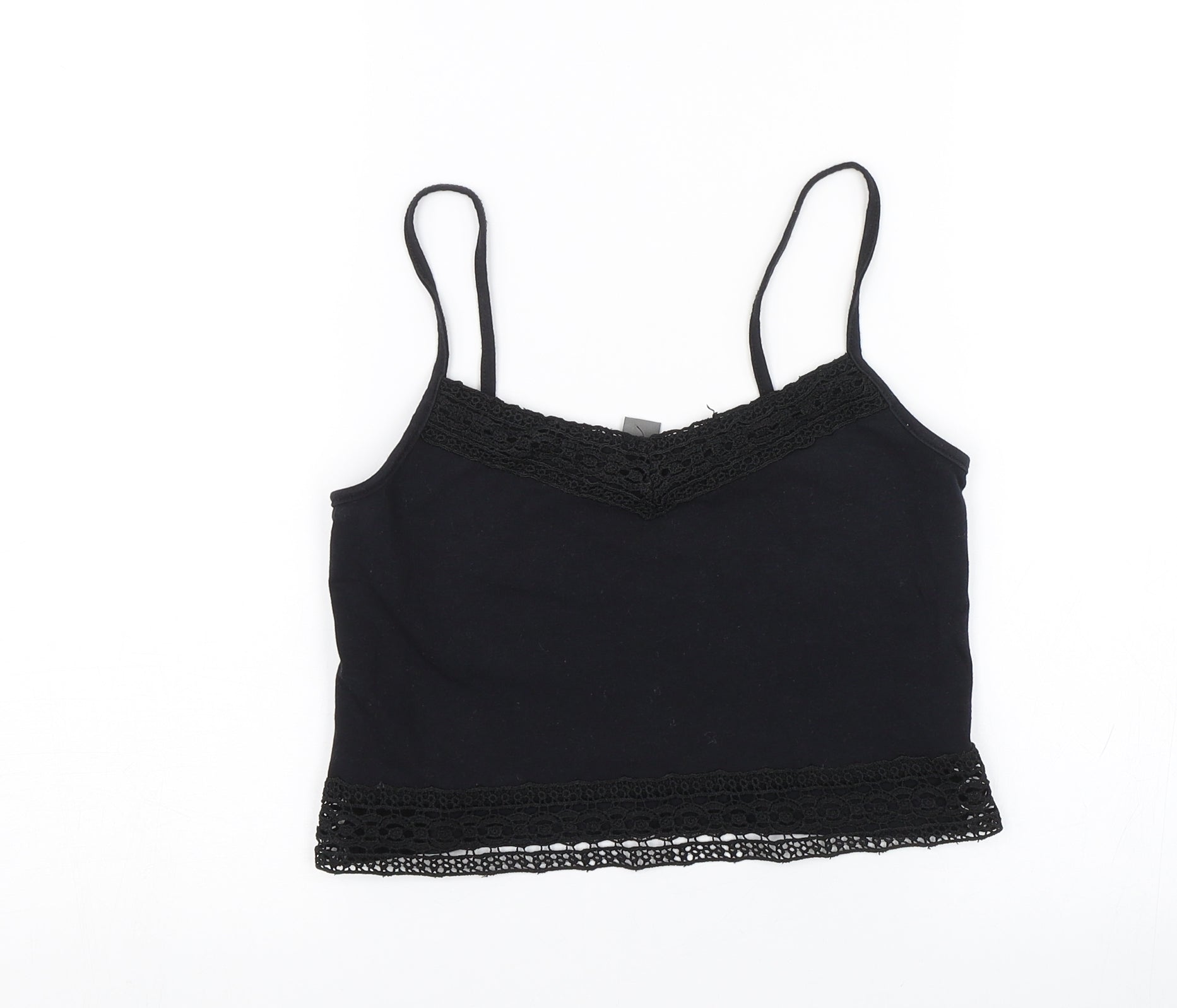 Primark Womens Blue Cropped Tank Size 8 – Preworn