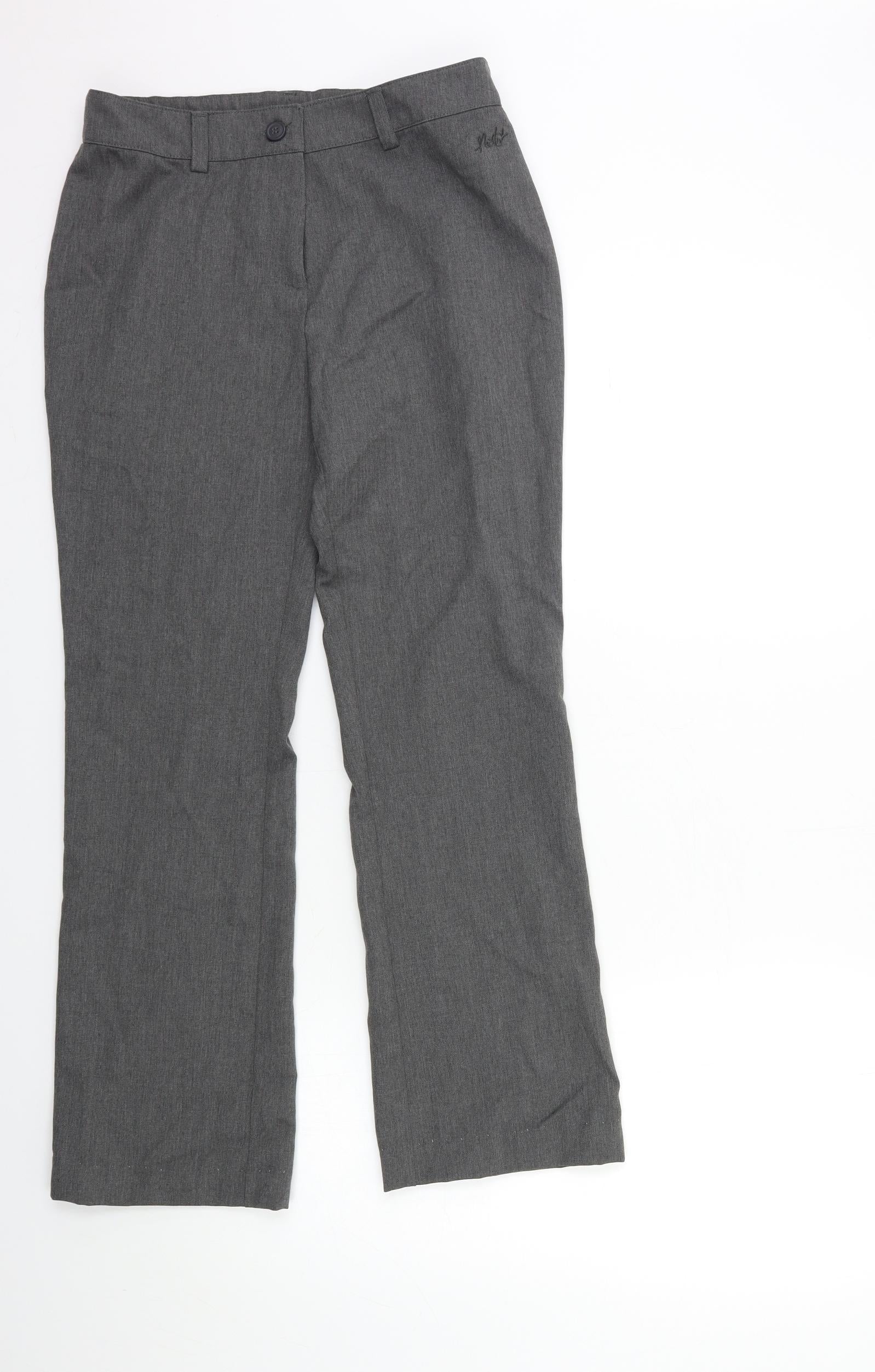 NEXT Girls Grey Trousers - SCHOOL – Preworn