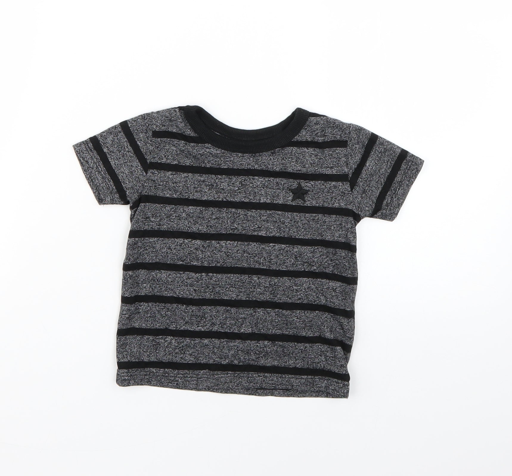 NEXT Baby Grey Spotted Basic T-Shirt Size 6-9 Months – Preworn