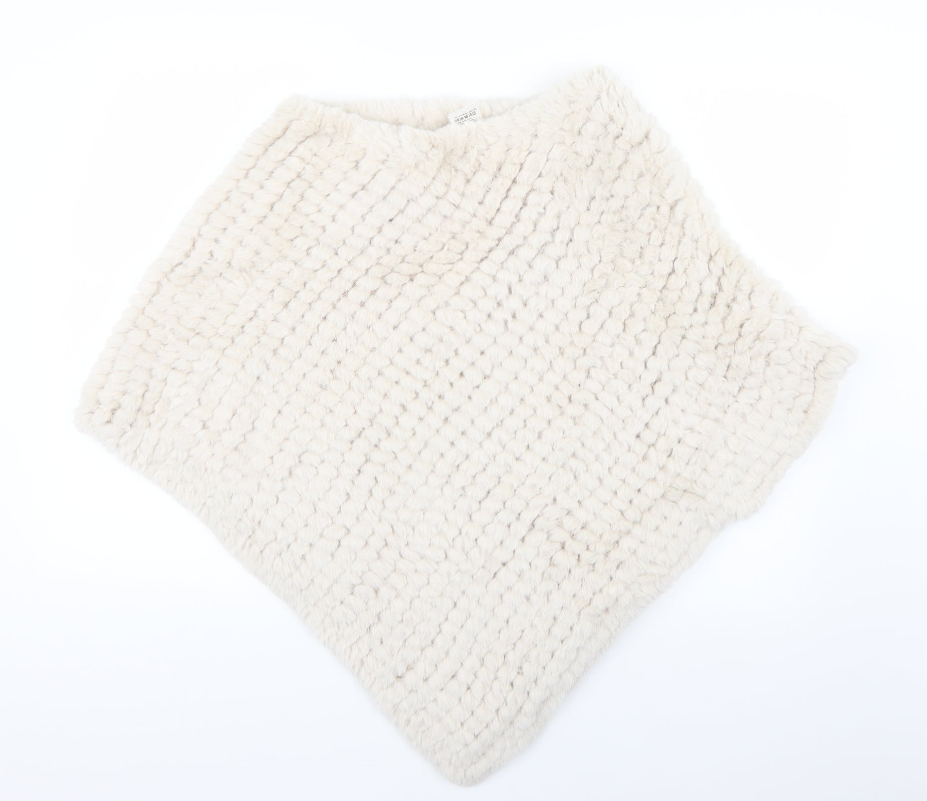 Roman Womens Beige Overcoat Poncho One Size – Preworn