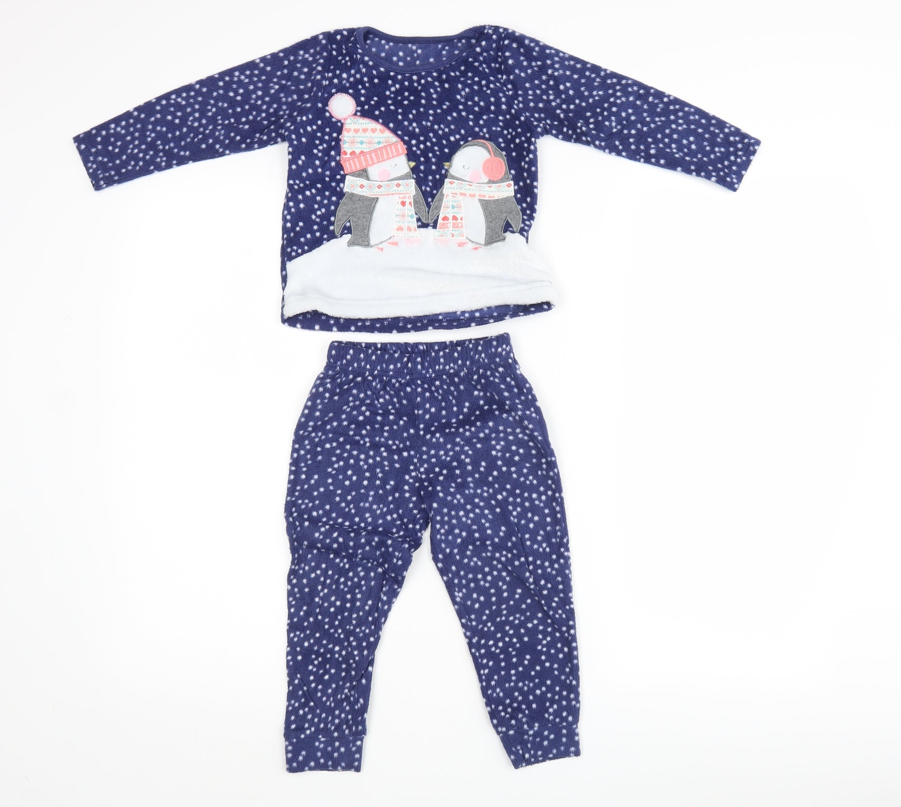 Nutmeg Girls Black Polka Dot Cami Pyjama Set Size 18-24 Months – Preworn