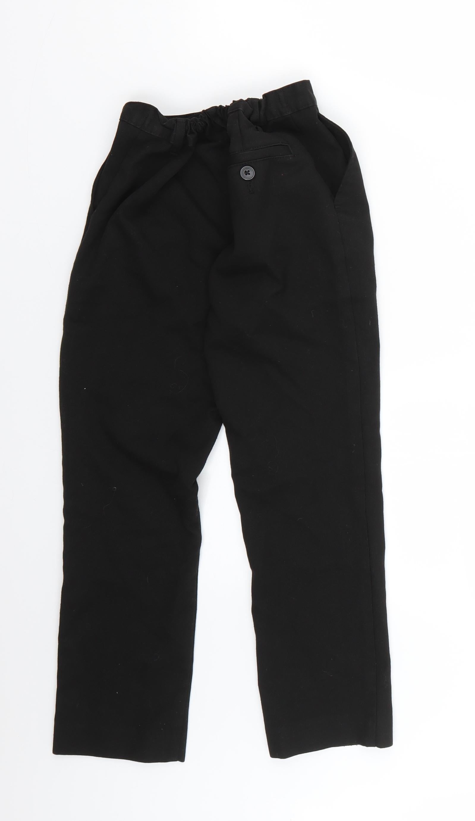 NEXT Boys Black Cropped Trousers Size 9 Years – Preworn