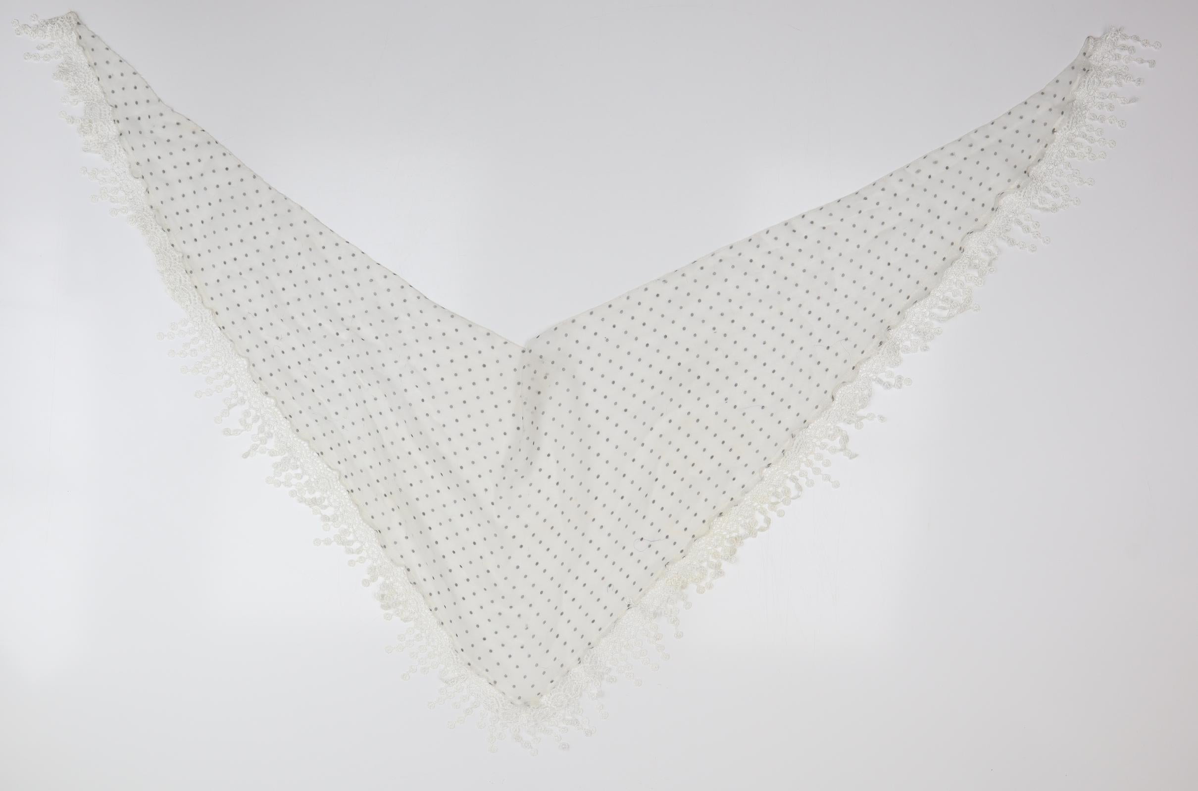 pre Womens Clear Polka Dot Shawl/Wrap – Preworn