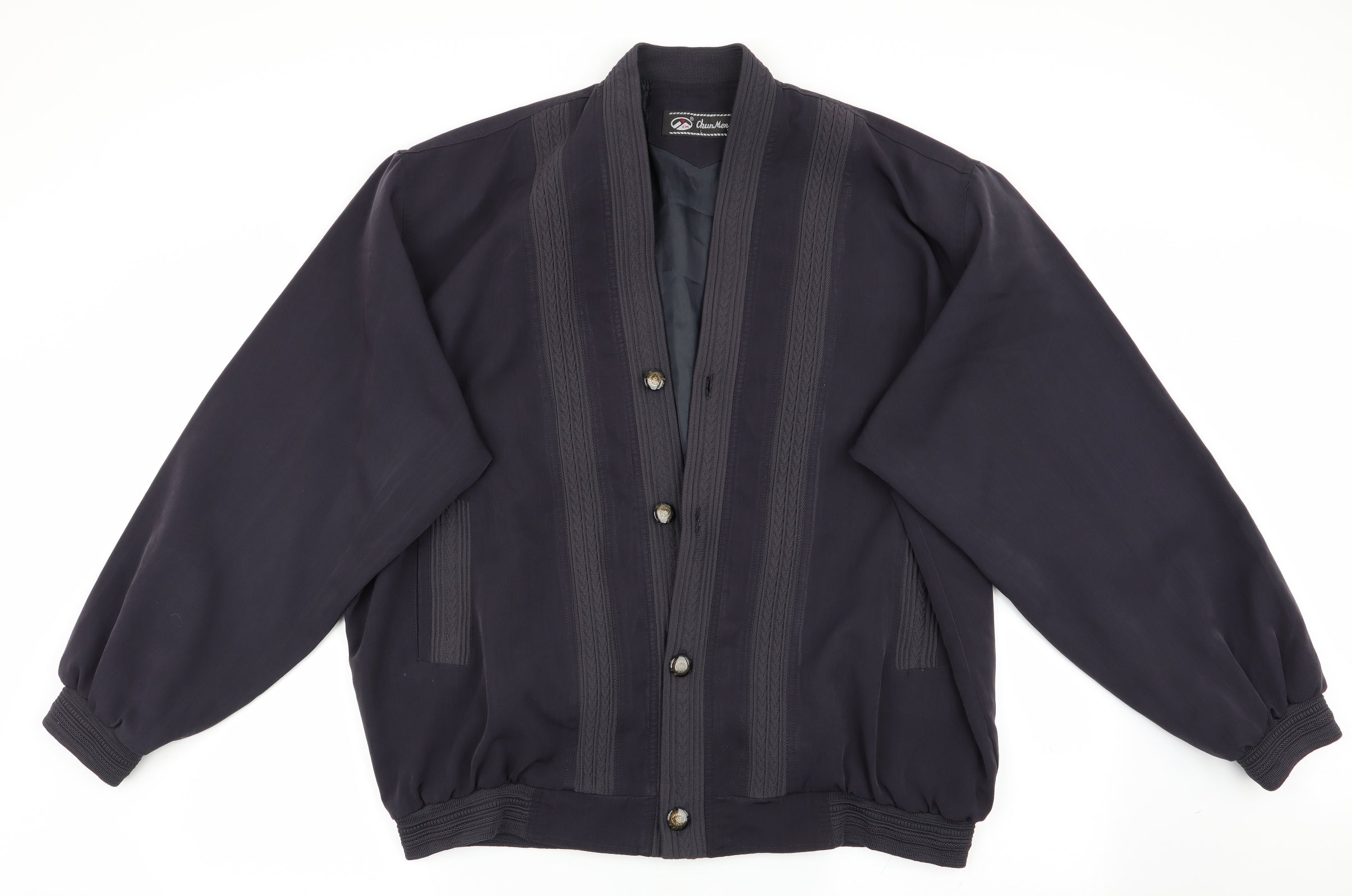 Chun Meng Mens Blue Anorak Coat – Preworn