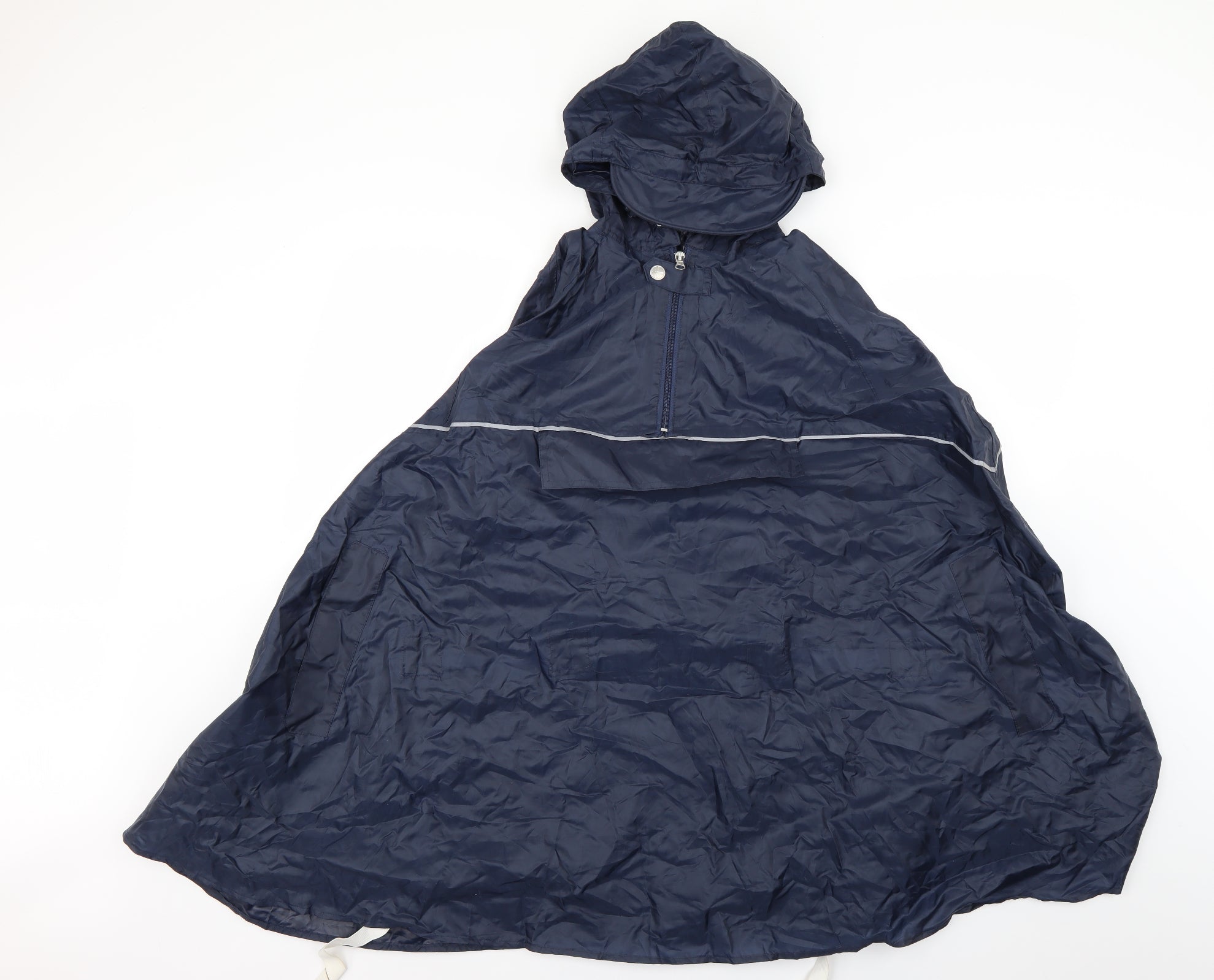 Crivit Mens Blue Rain Coat Coat Size S – Preworn