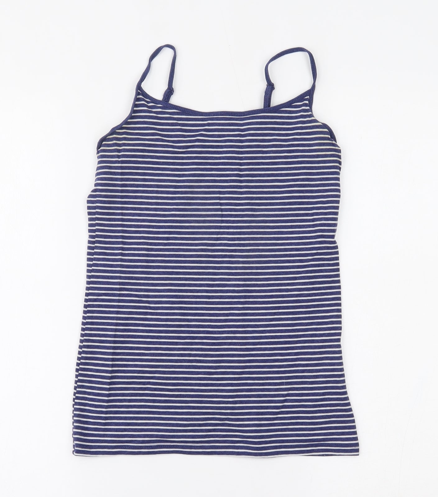Primark Womens Blue Striped Camisole Tank Size 10 – Preworn