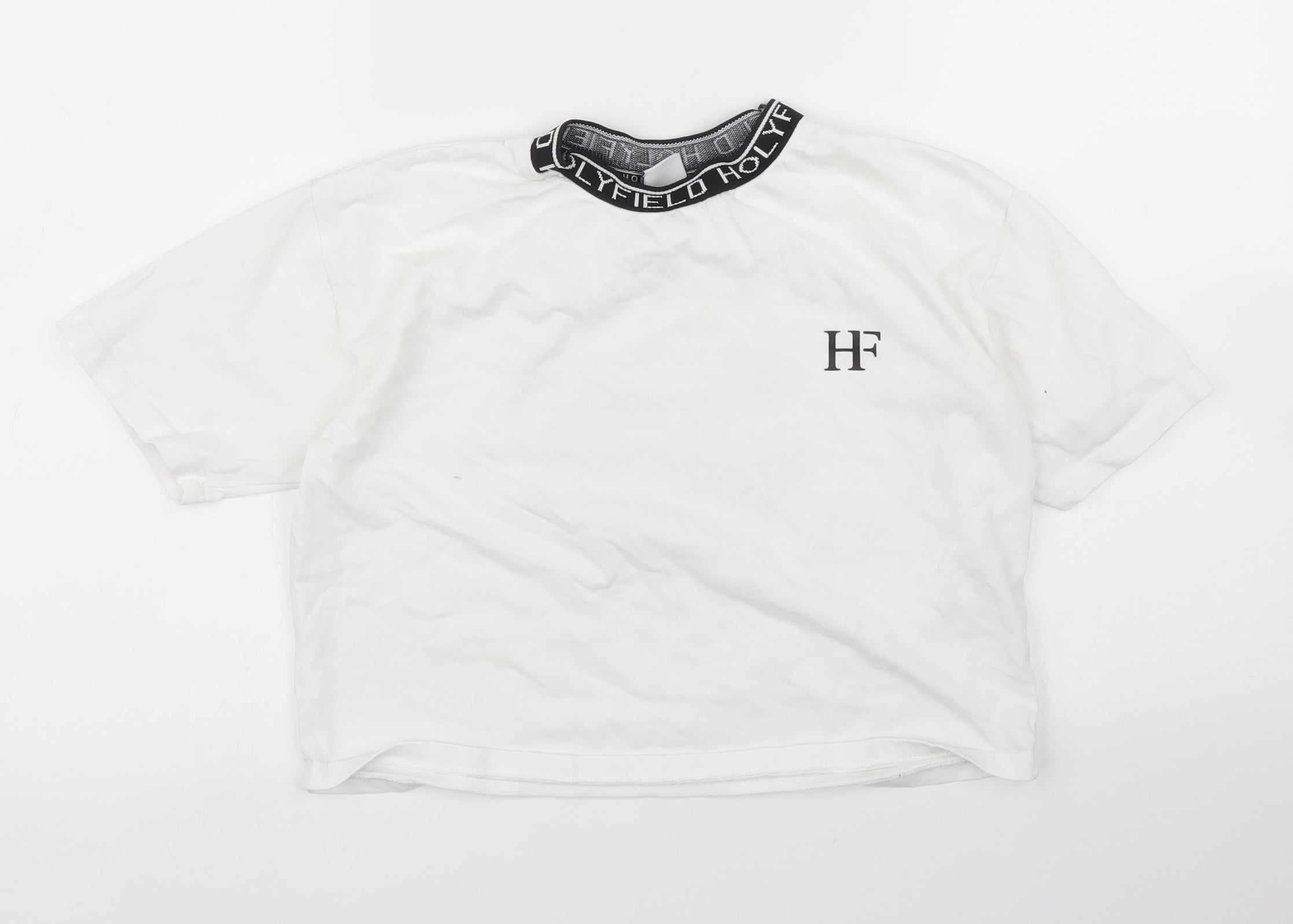 Holyfield Girls White Cropped Blouse Size 12 Years – Preworn