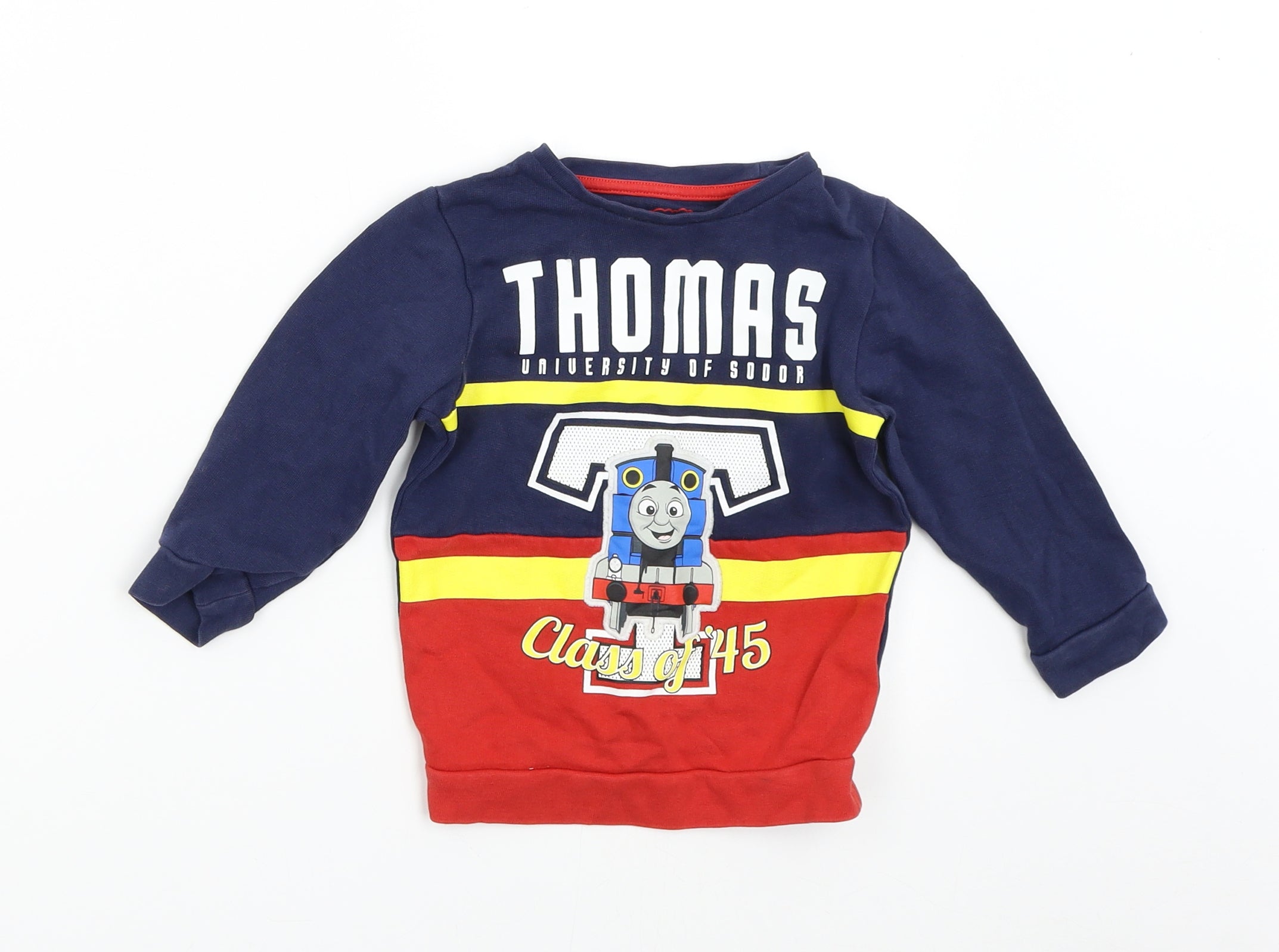 M&S Baby Multicoloured Pullover Jumper Size 18-24 Months - Thomas the ...