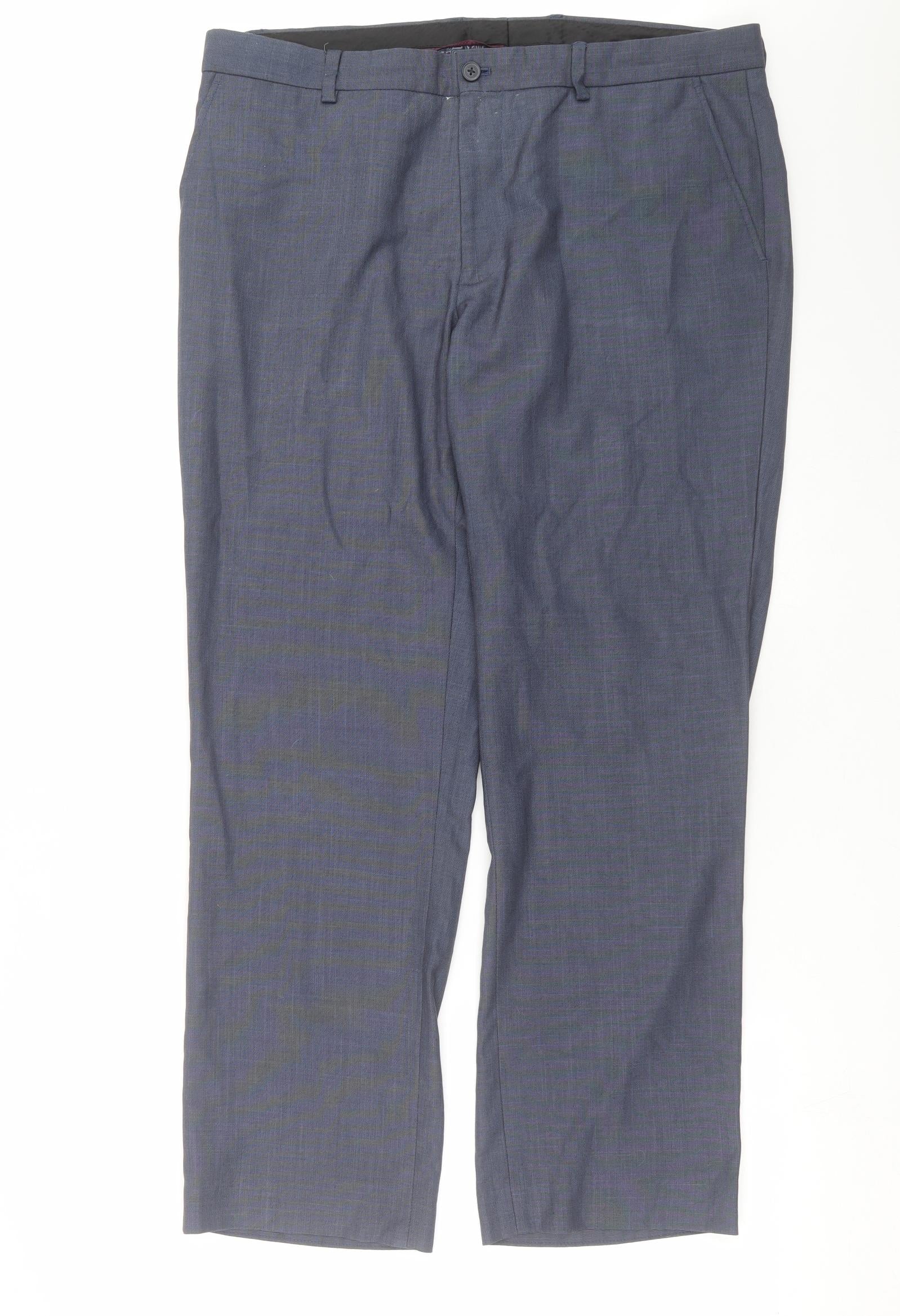 Matalan Mens Blue Trousers Size 34 in L28 in – Preworn