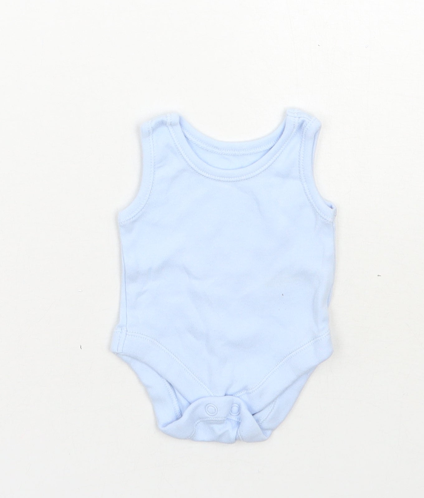 Nutmeg Baby Blue Babygrow One-Piece Size Newborn - Tiny baby – Preworn