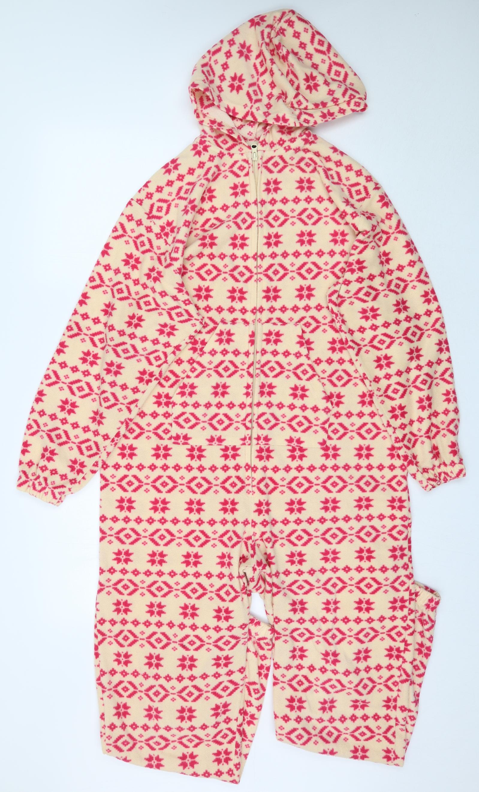 Selena Secrets Womens Multicoloured Fleece One Piece Size 12 – Preworn