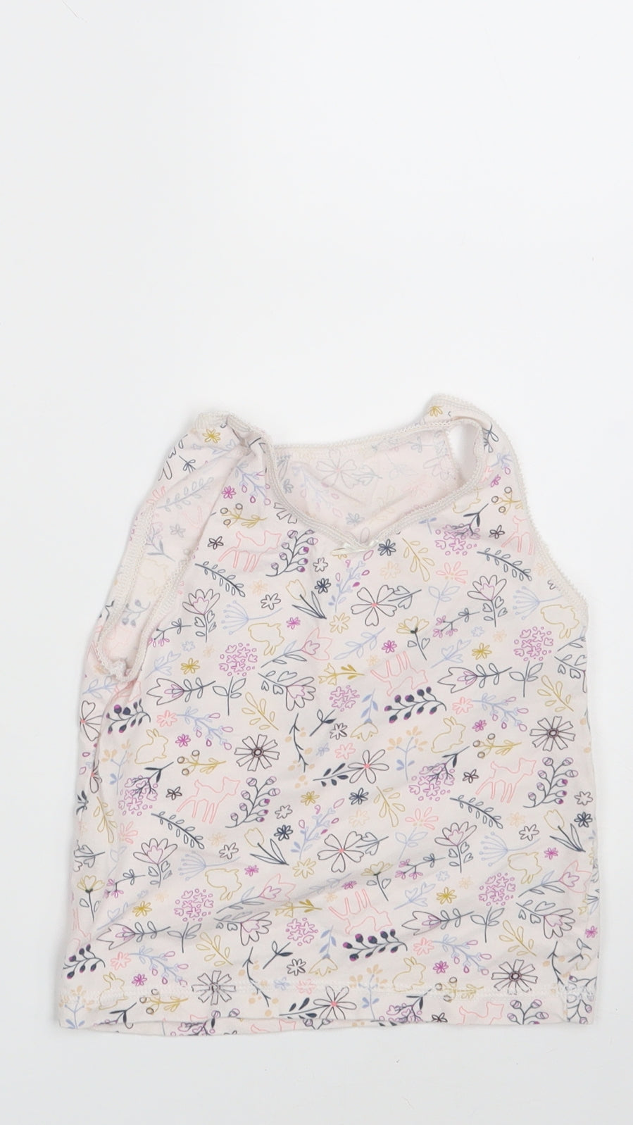 Nutmeg Girls Pink Floral Camisole Tank Size 3-4 Years – Preworn