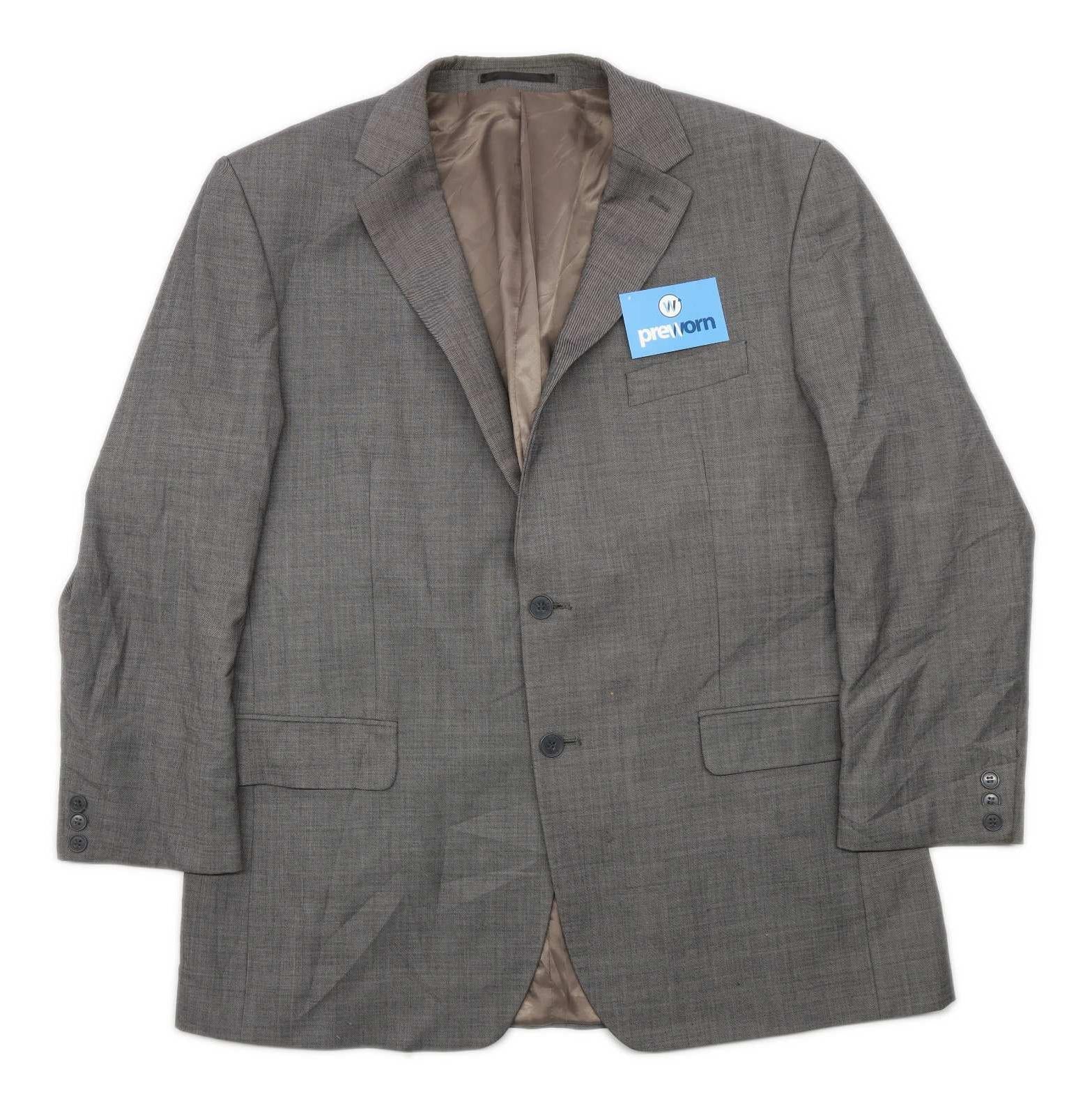Karl Jackson Mens Grey Suit Jacket 44 Chest (Regular) – Preworn